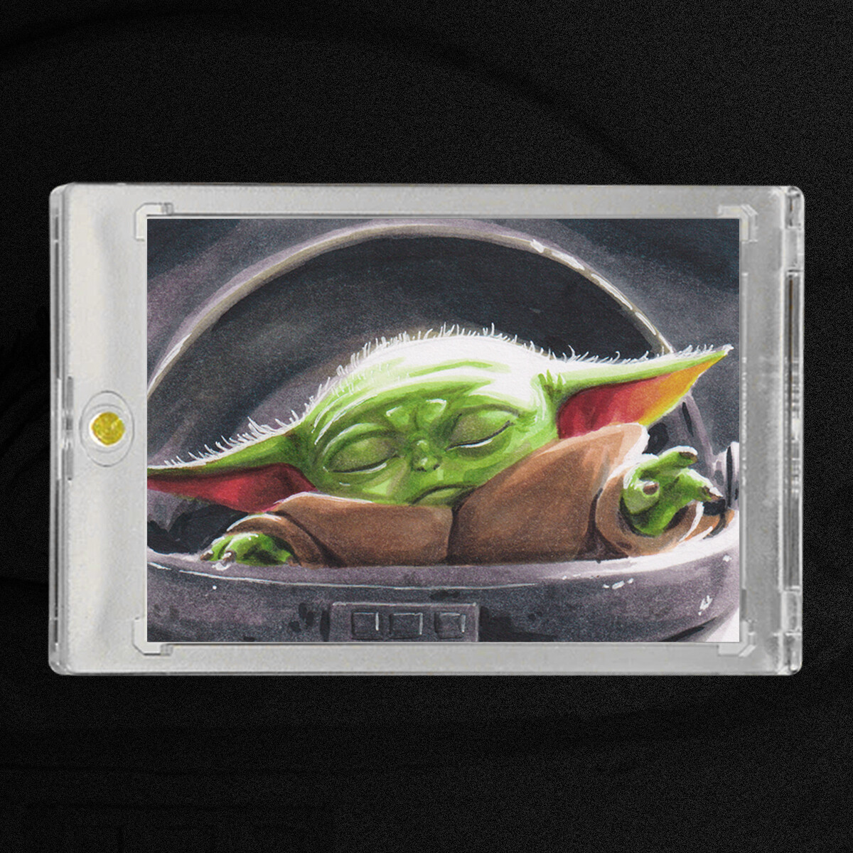 ArtStation - Grogu Sketch Card