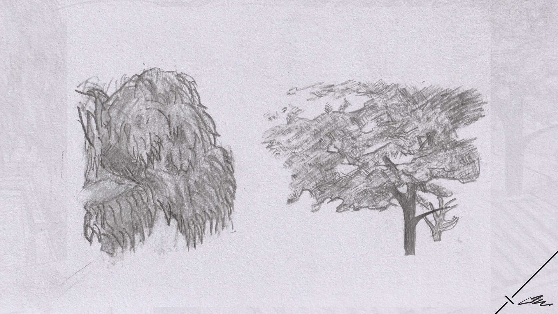 Lewis Cresswell - Camden Market 2022 / Observational Drawing