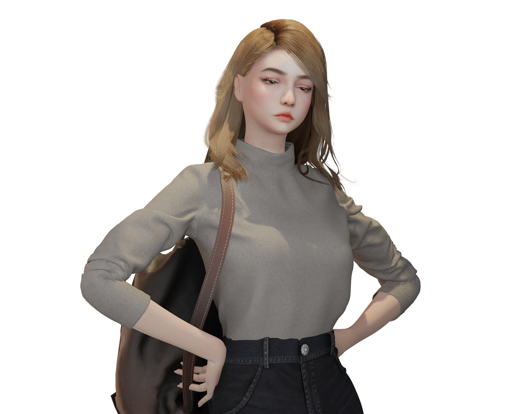 ArtStation - Adventure Girl - Game Ready