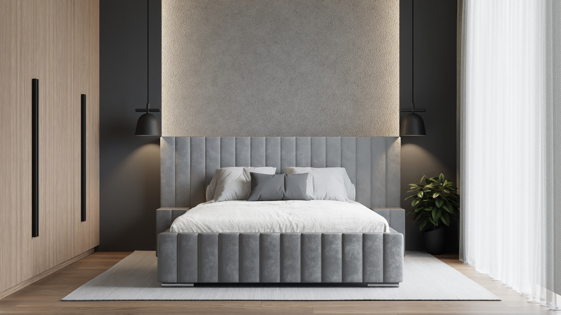 ArtStation - Gray Bed