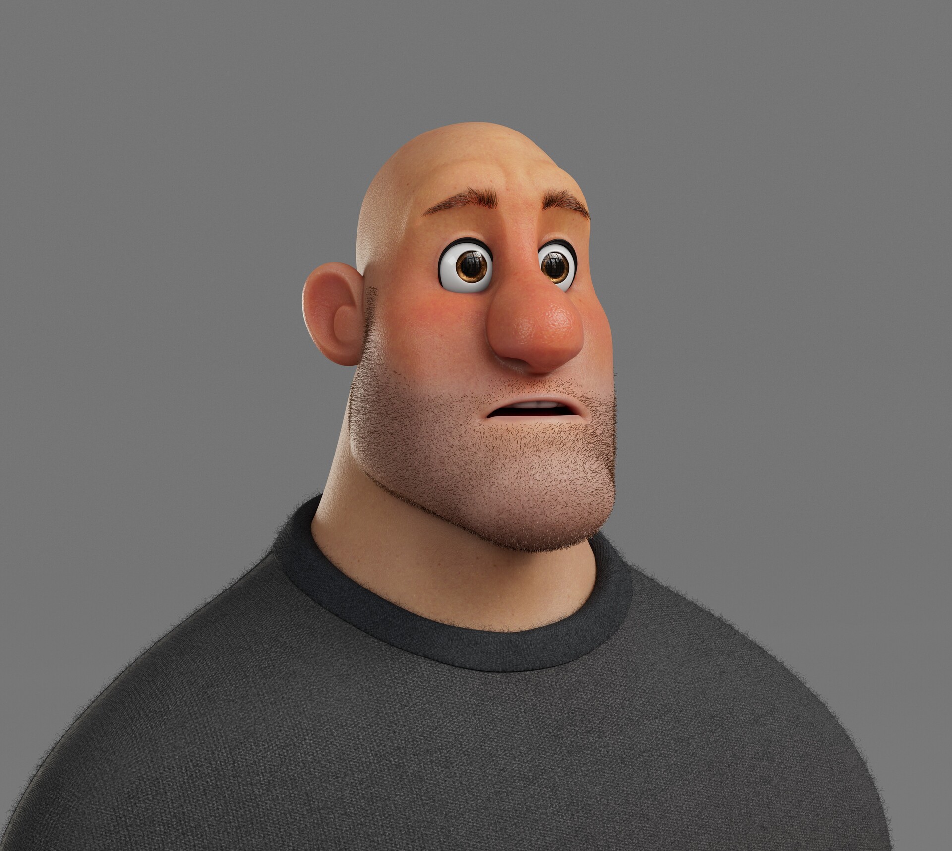 ArtStation - Carlton - bust