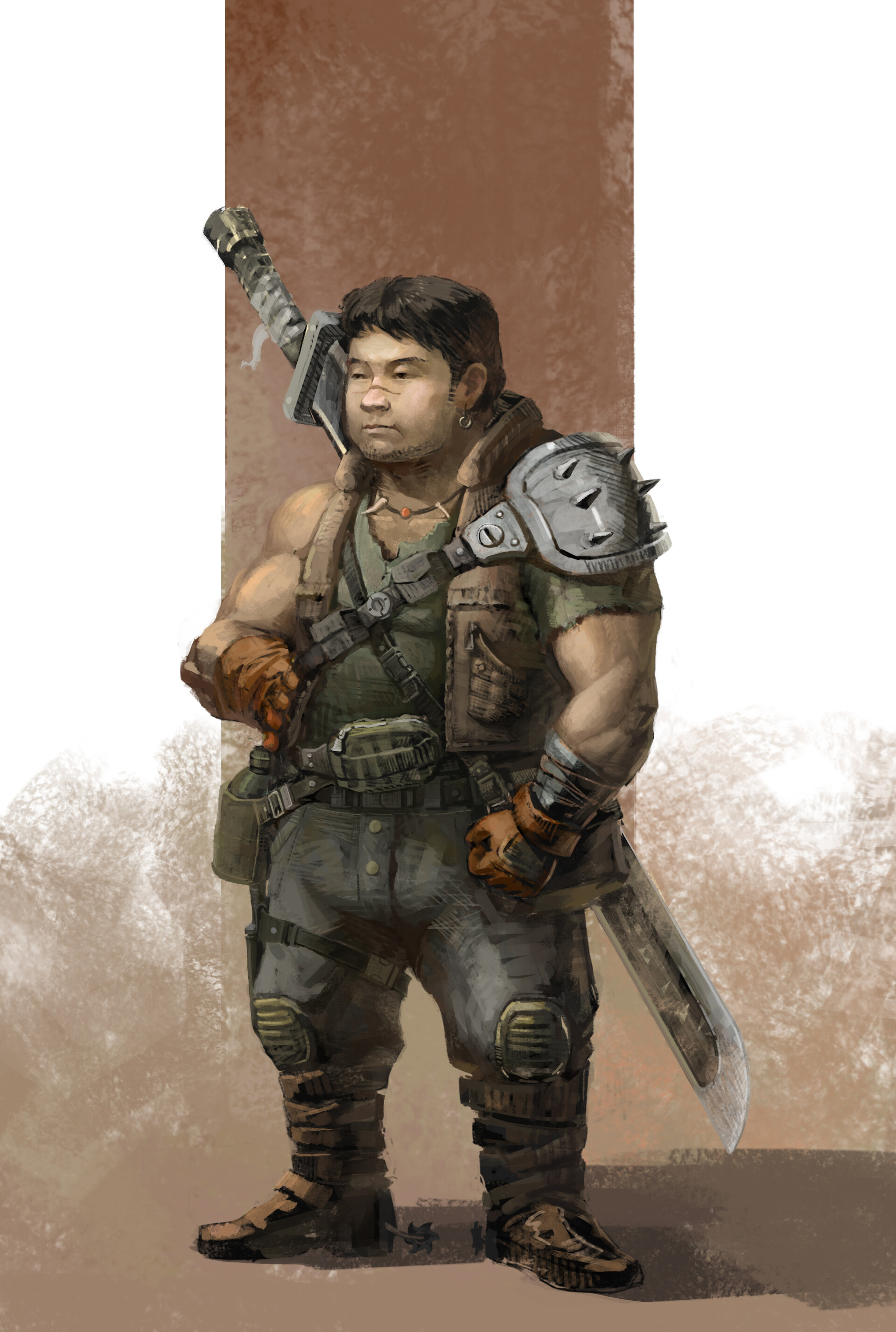 ArtStation - wasteland ranger