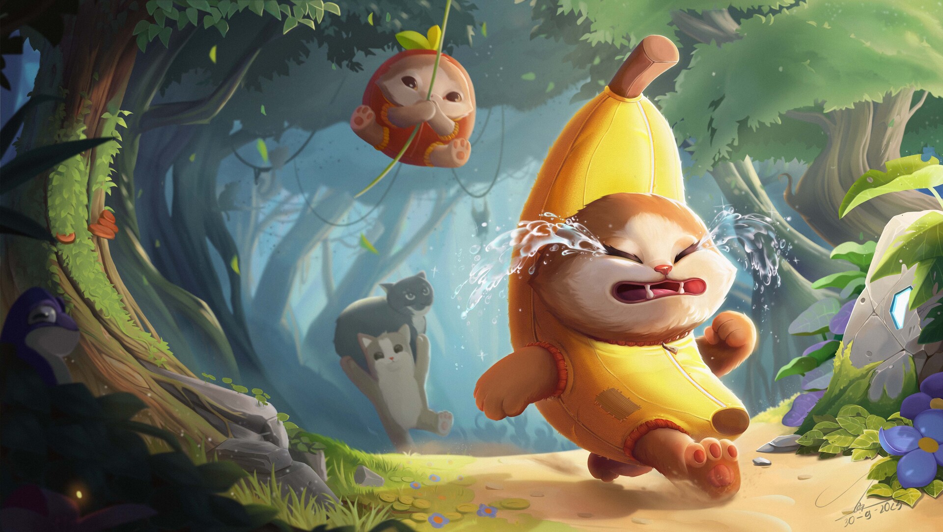 ArtStation - Crying Bananacat