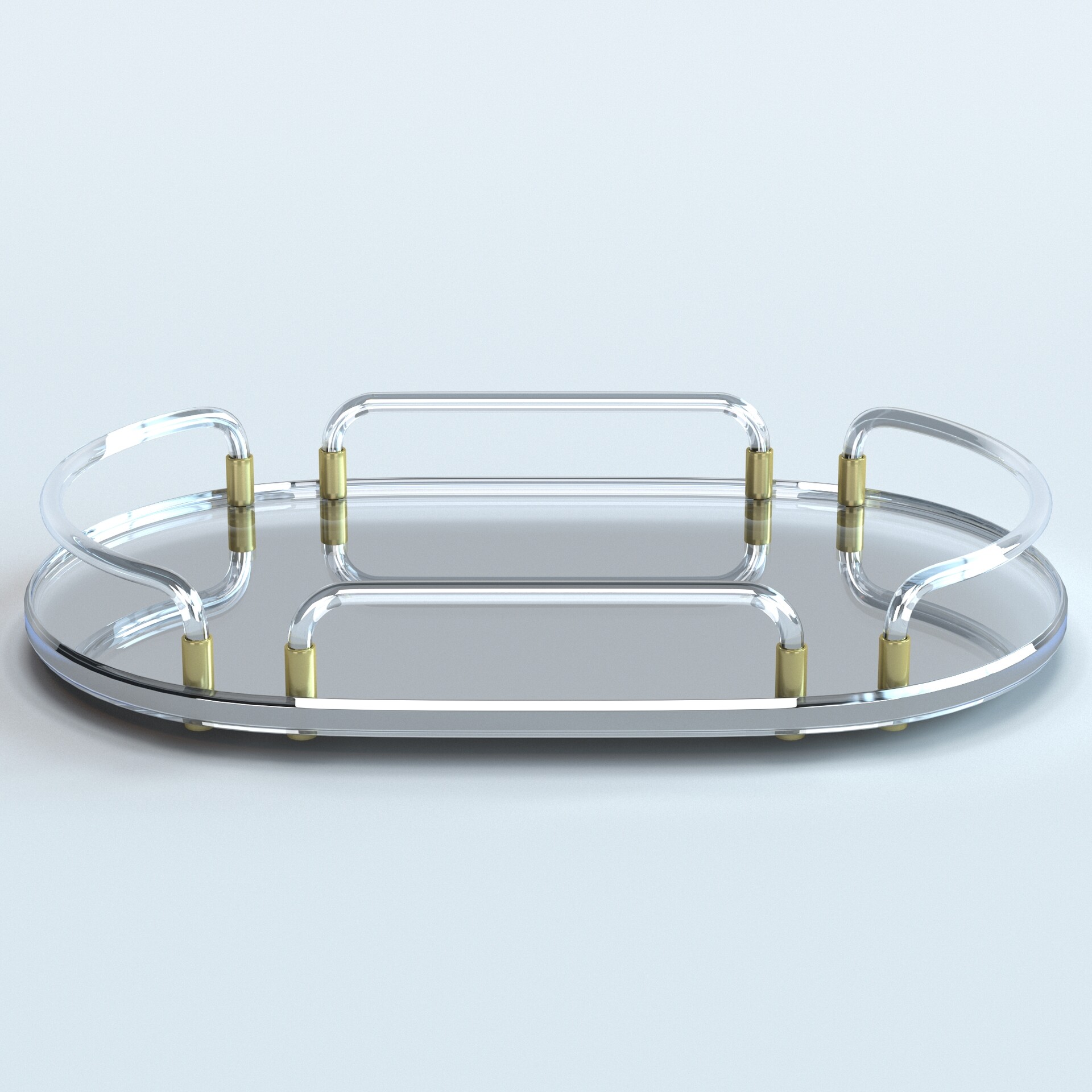 ArtStation - Glass tray render