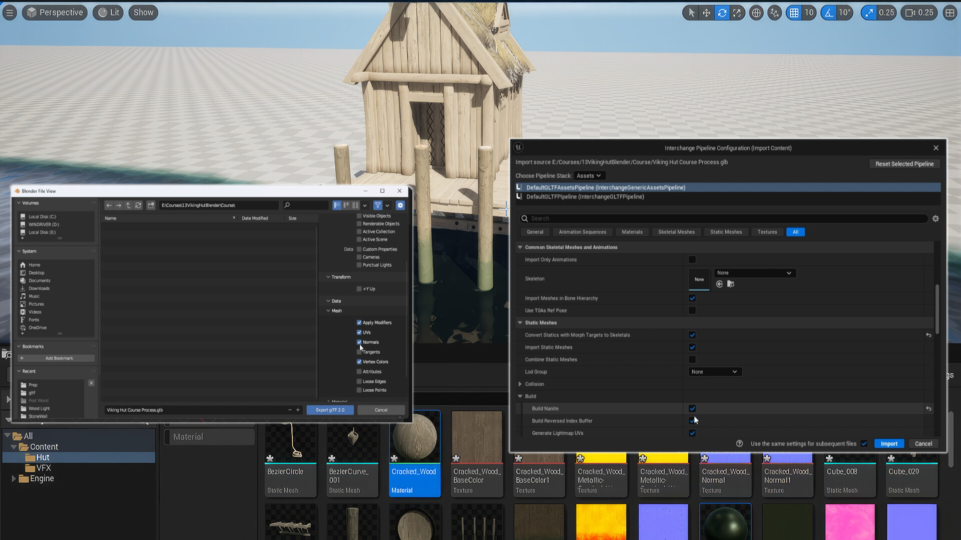 3D Tudor - Blender to Unreal Engine 5 The Complete Begginners Guide