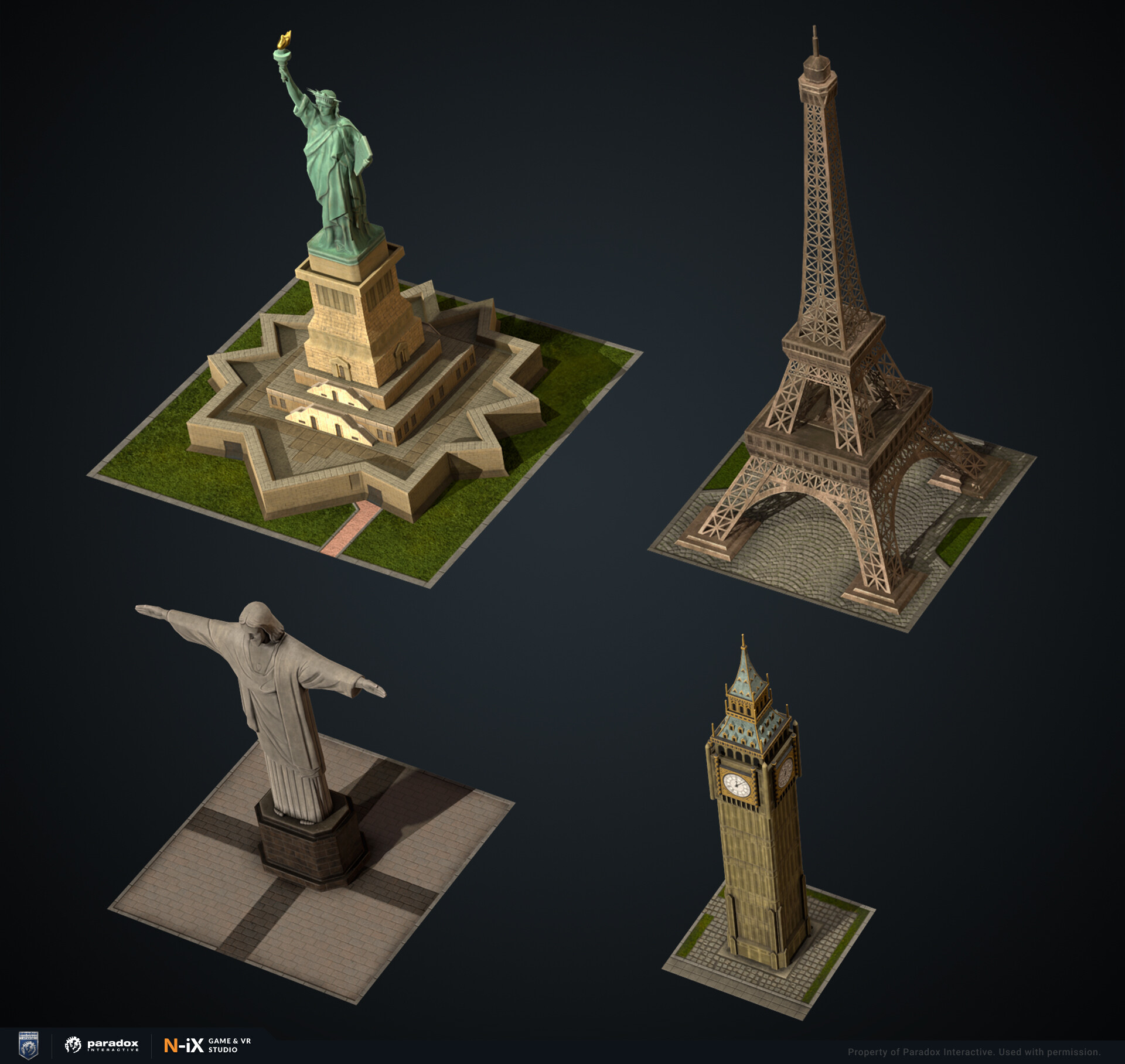 N-iX Game & VR Studio - Victoria 3: Monuments