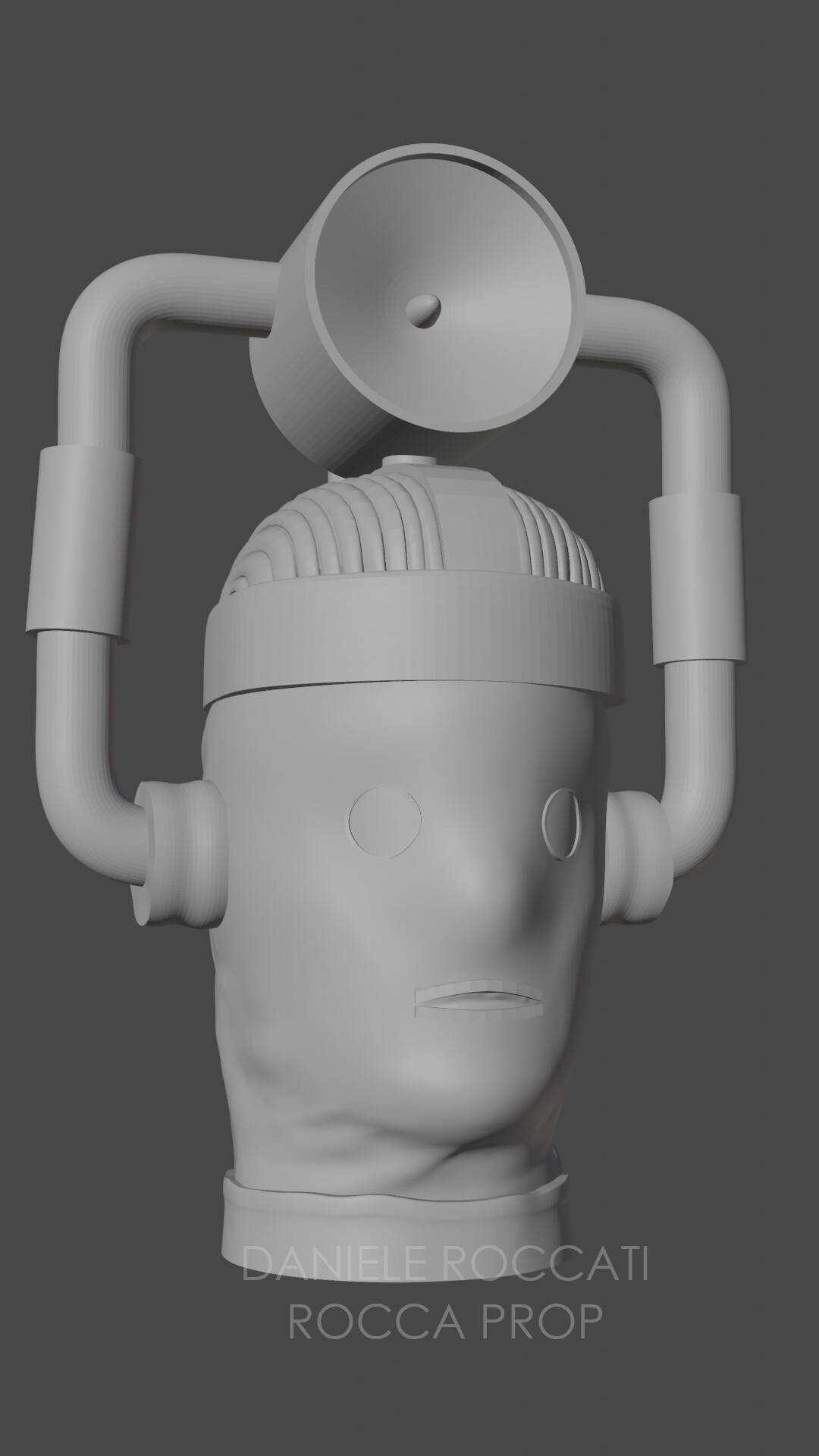 Daniele Roccati - 10th Planet Mondasian Cyberman 3d Model