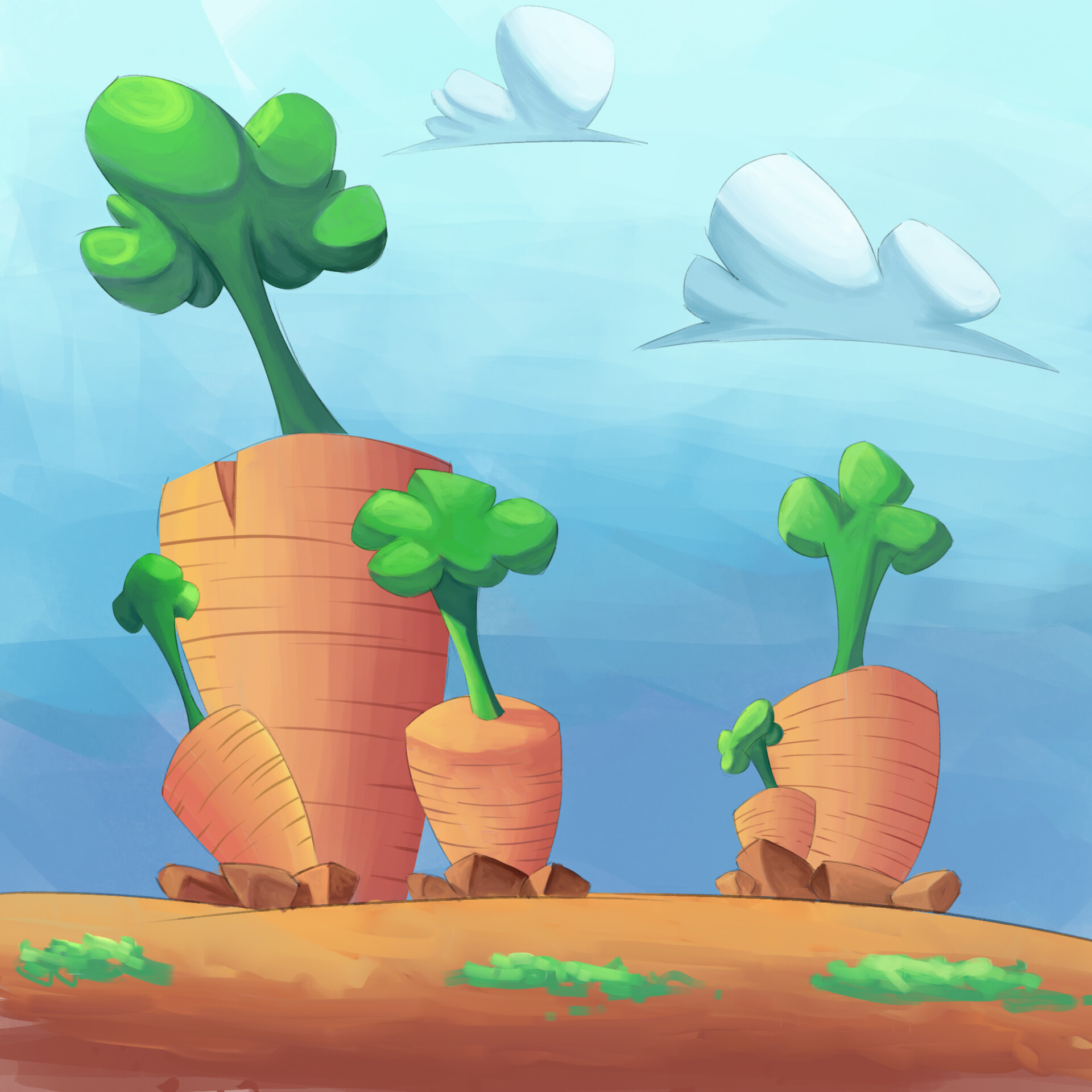 ArtStation - Environment & story board for a children's book