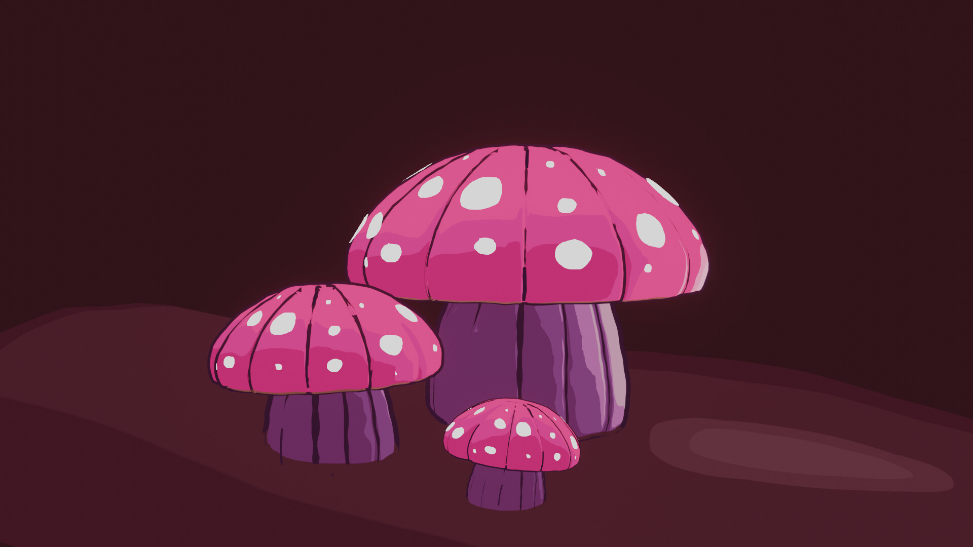 ArtStation - Zelda Mushroom (2D Grease Pencil + 3D Modelling)
