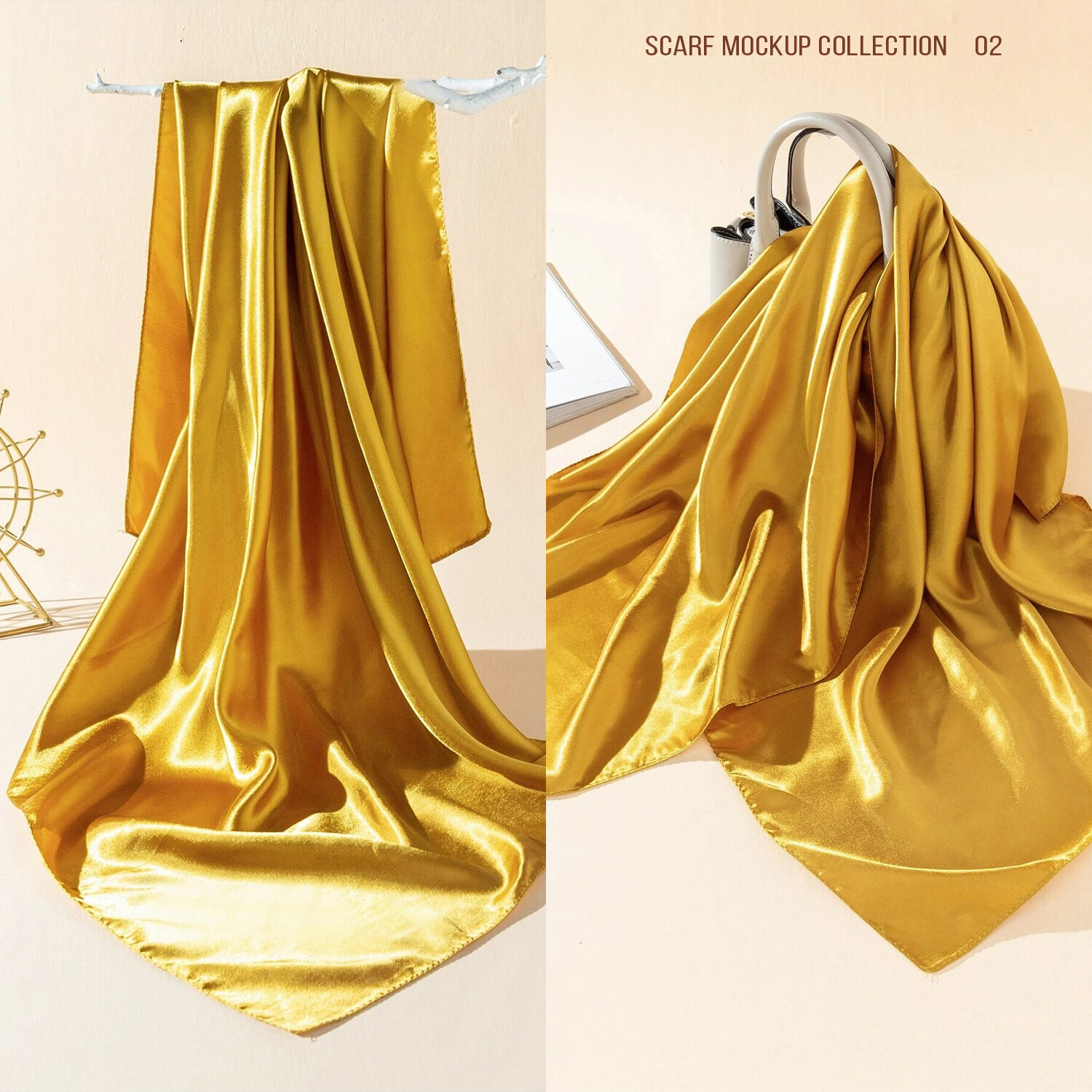 ArtStation - Scarf Mockup Collection 02