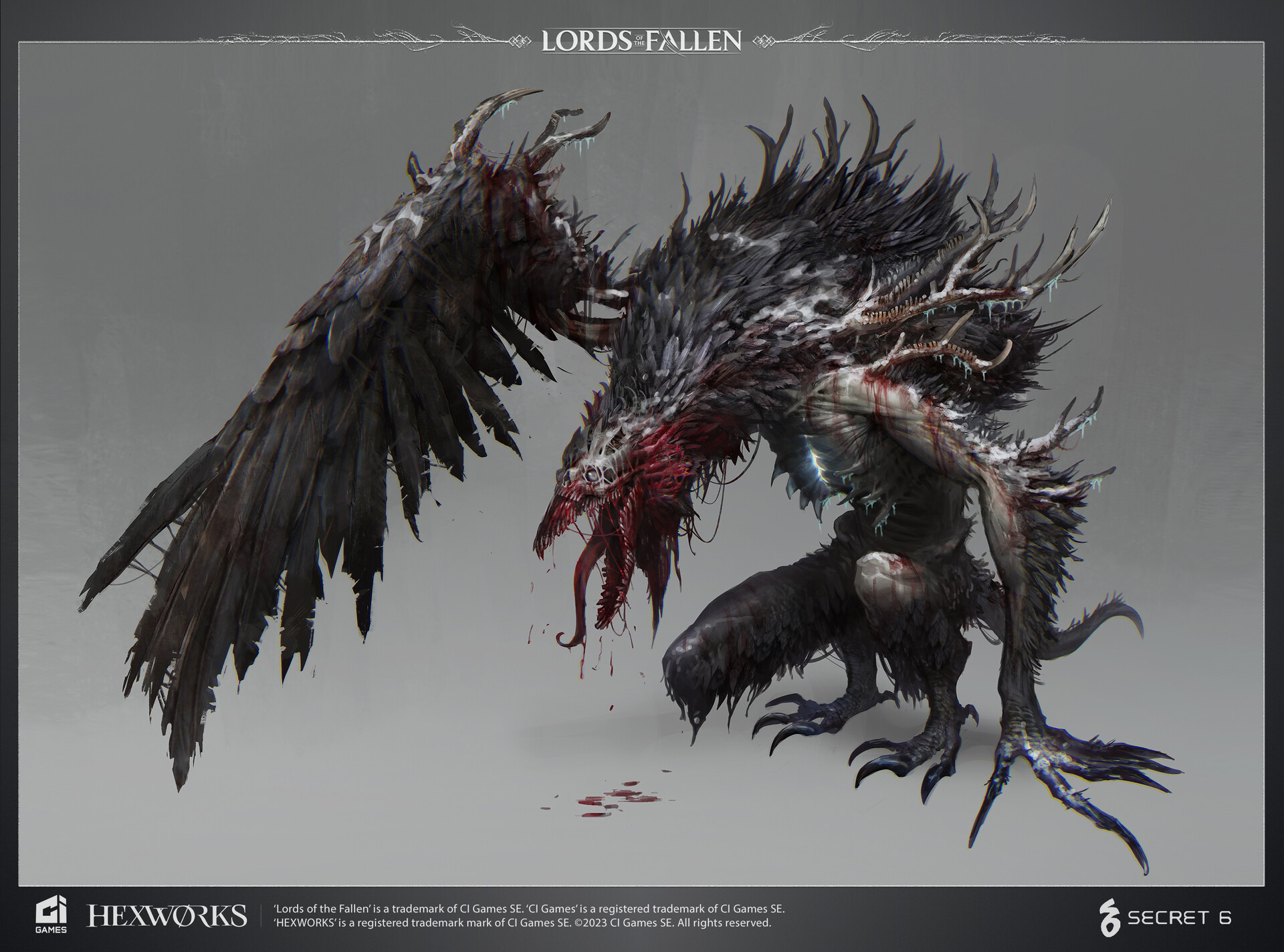 Carlos Ortiz Moreno - Lords of the Fallen creature design