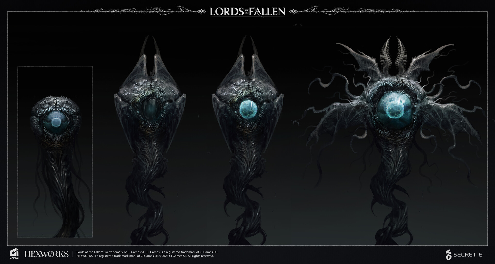 Carlos Ortiz Moreno - Lords of the Fallen creature design