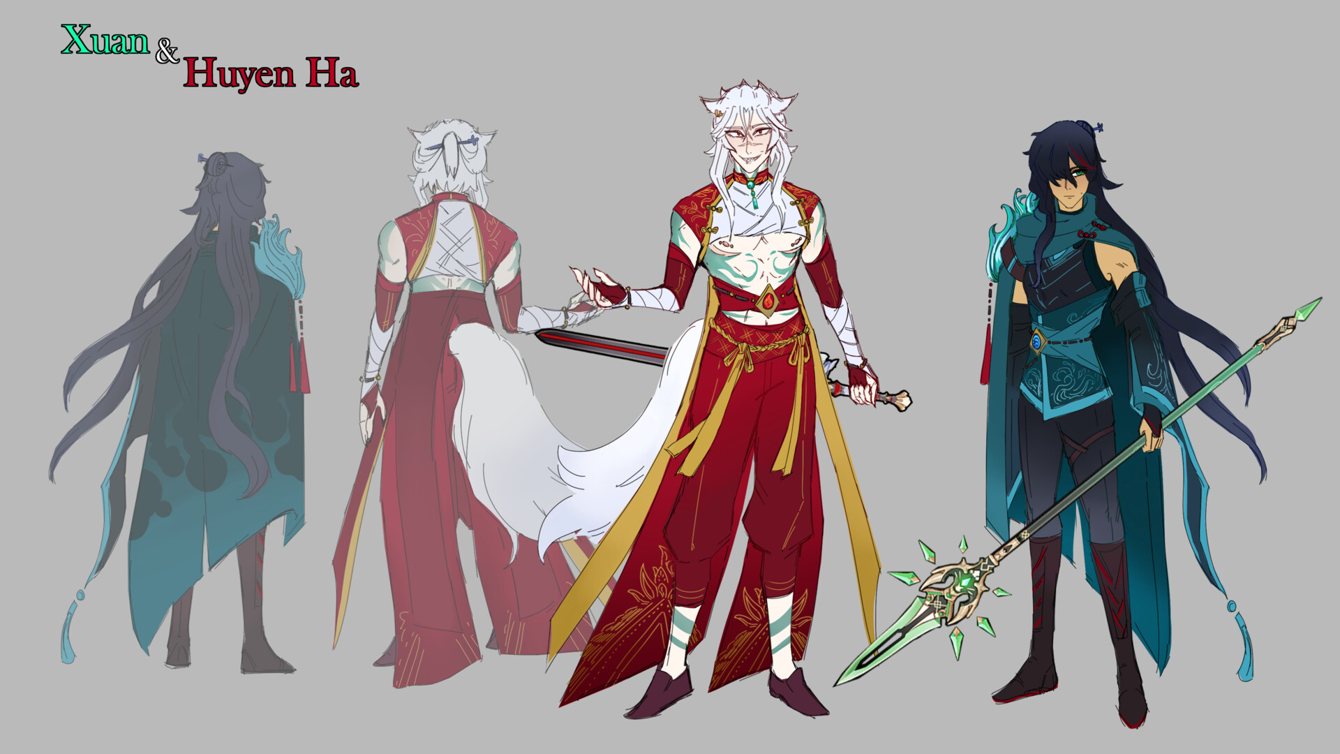 ArtStation - Original Fan Characters for Genshin Impact