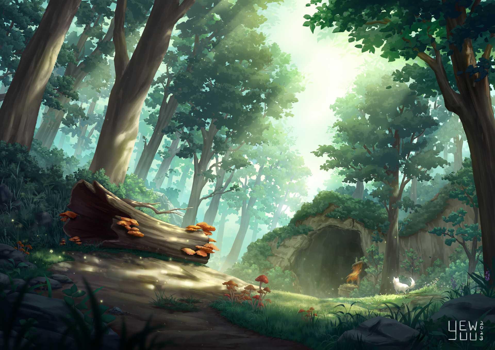 ArtStation - Woof! Wroof...woof?