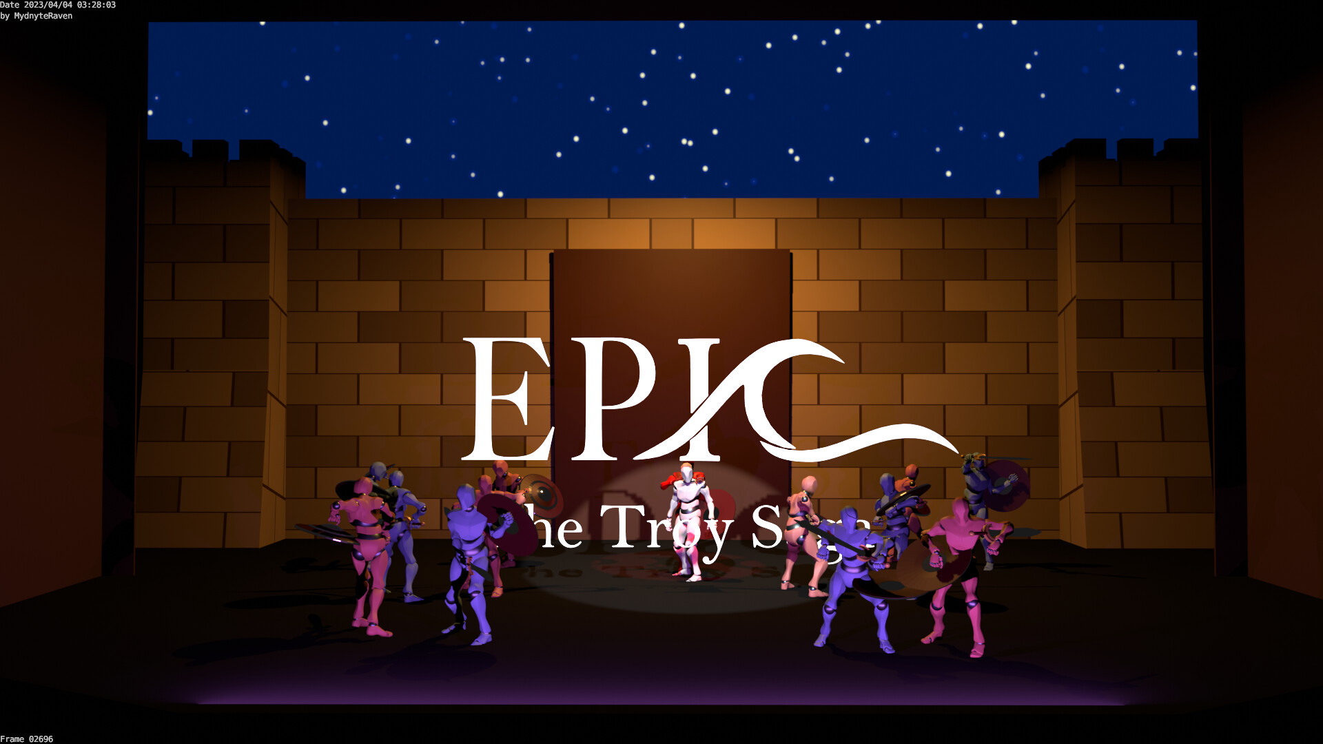 MydnyteRaven - EPIC-The Musical Troy Saga Visualization