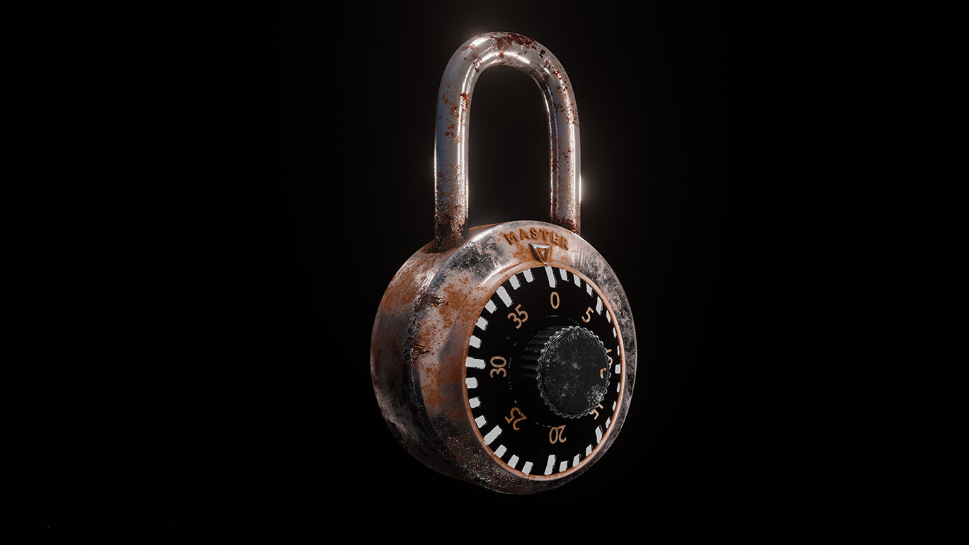 ArtStation - Combination Lock