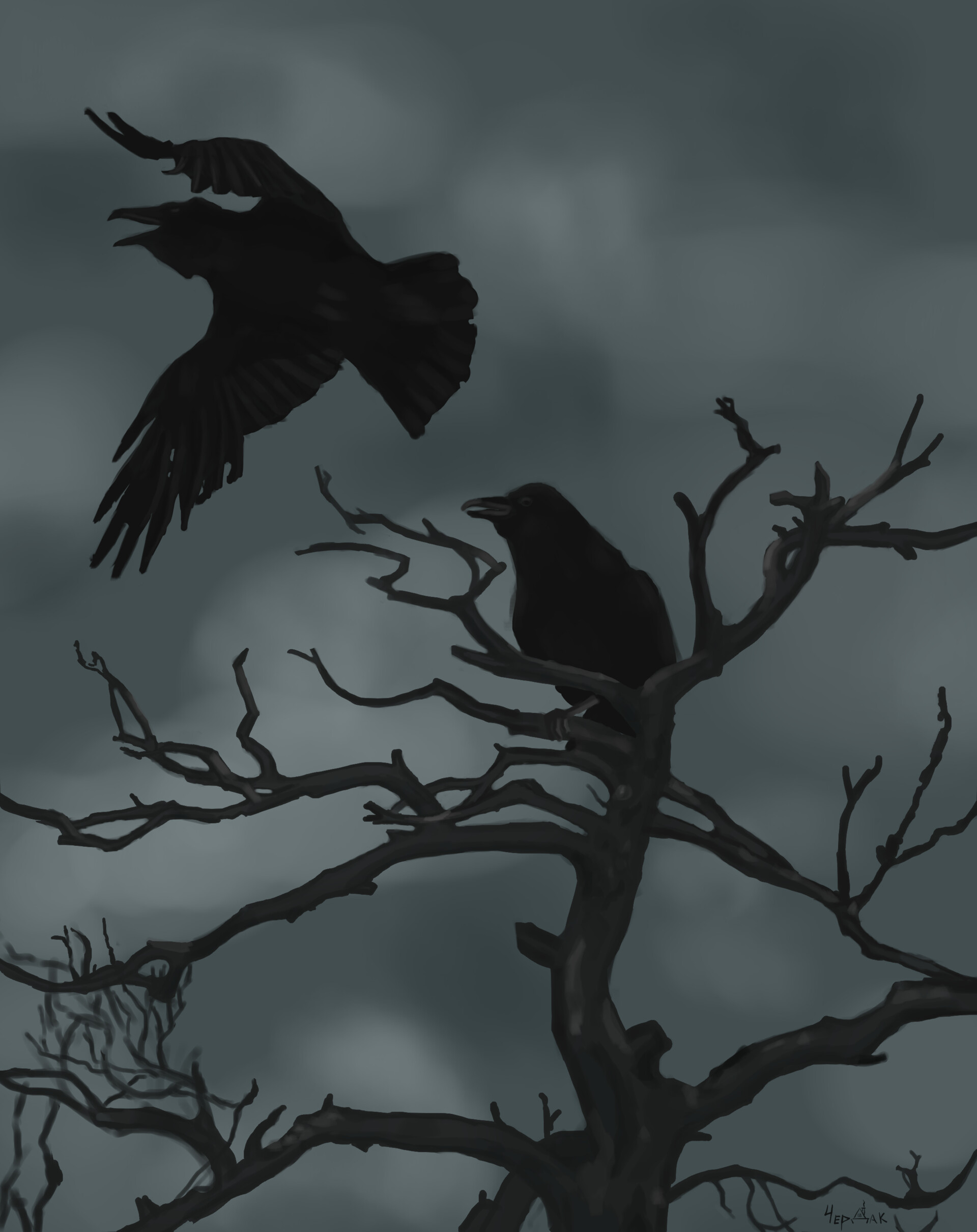 Artstation Crows