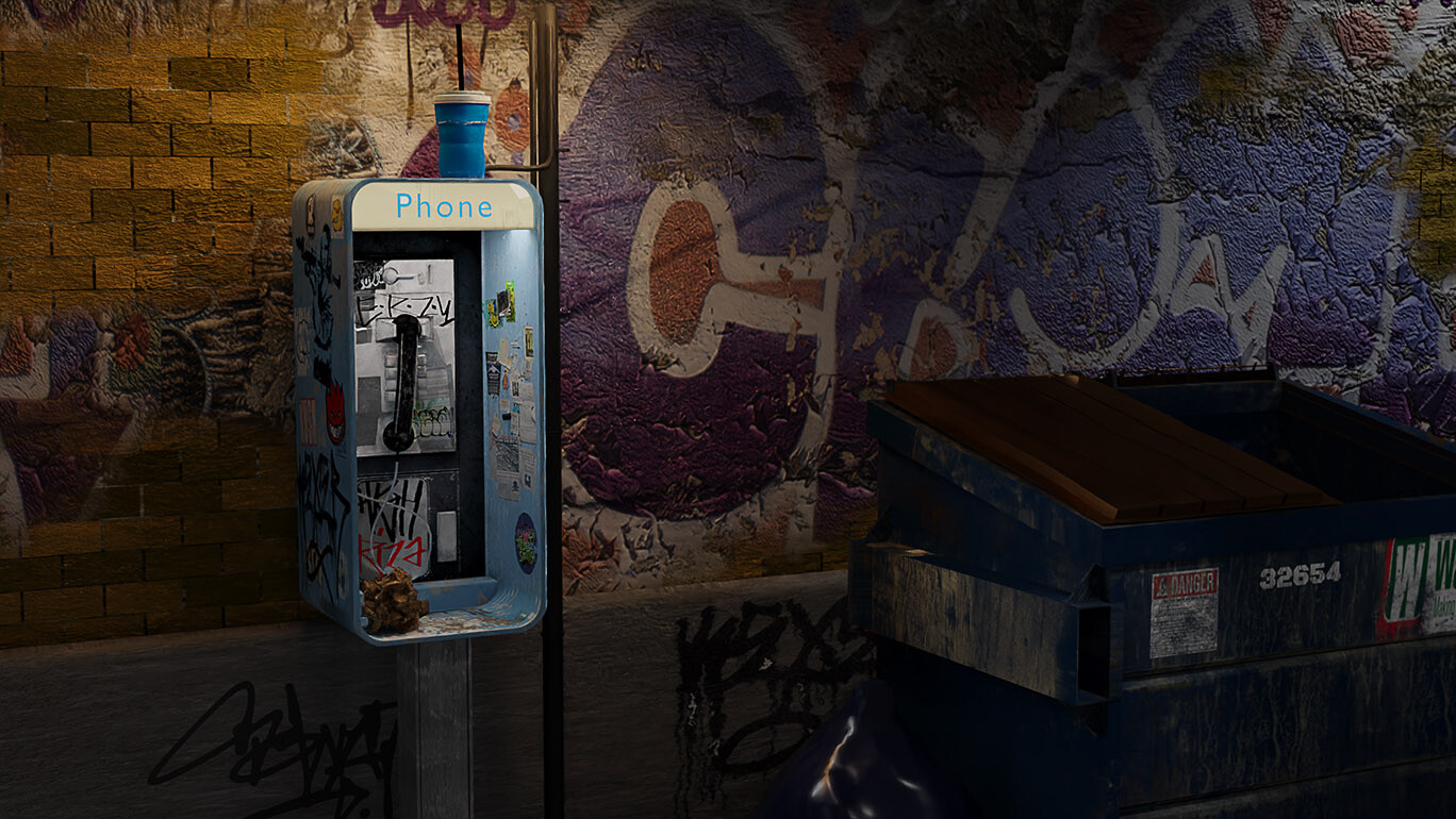 ArtStation - the alleyway