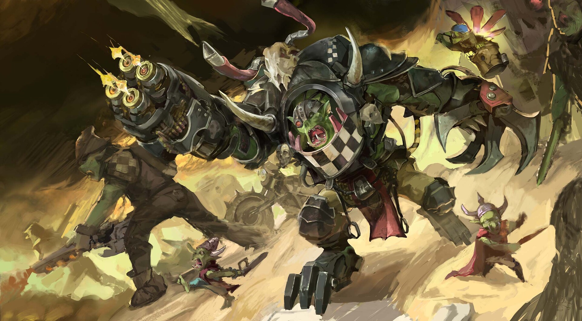 ArtStation - ORK 40k