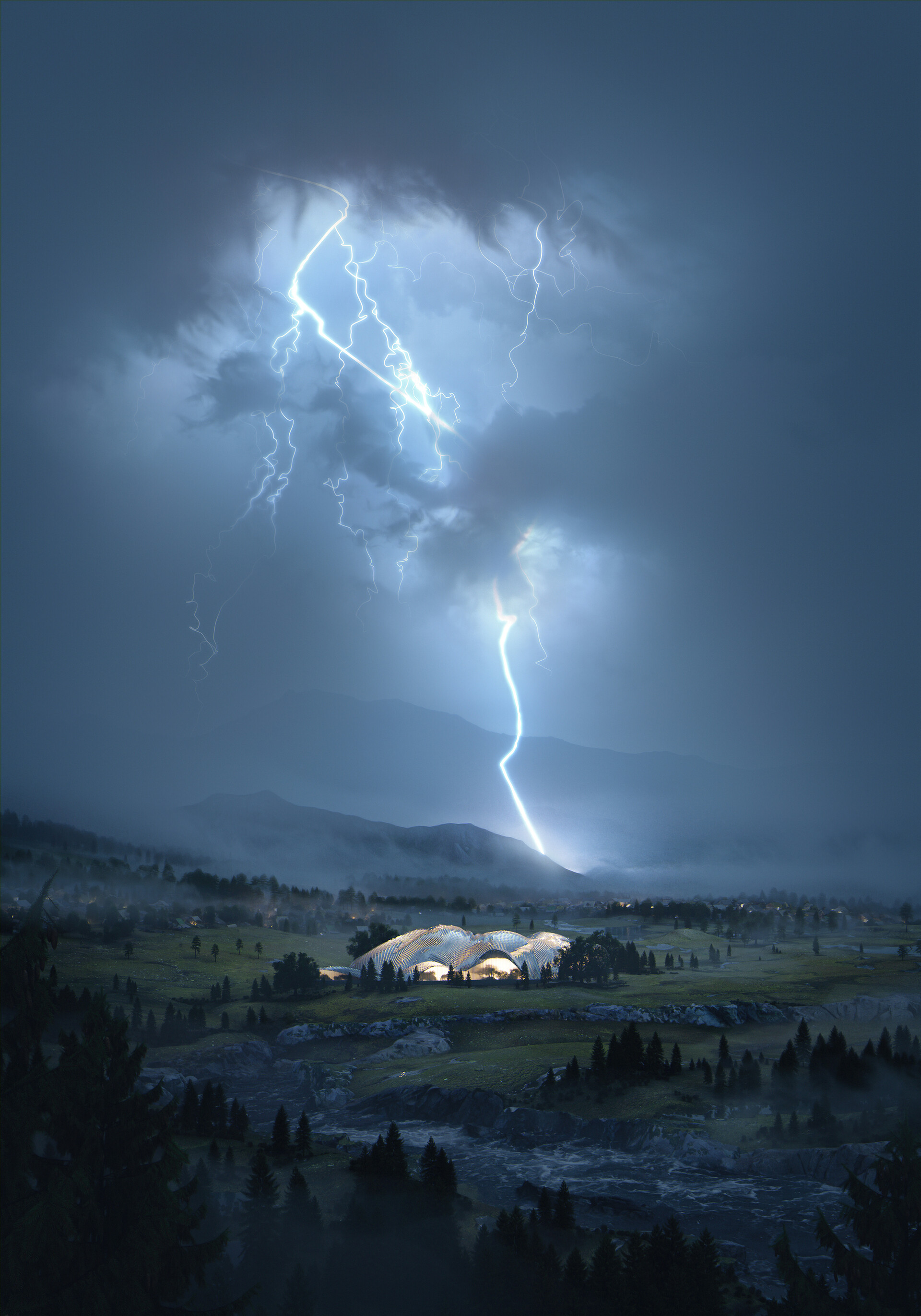 ArtStation - A THUNDERSTORM IS NEARBY