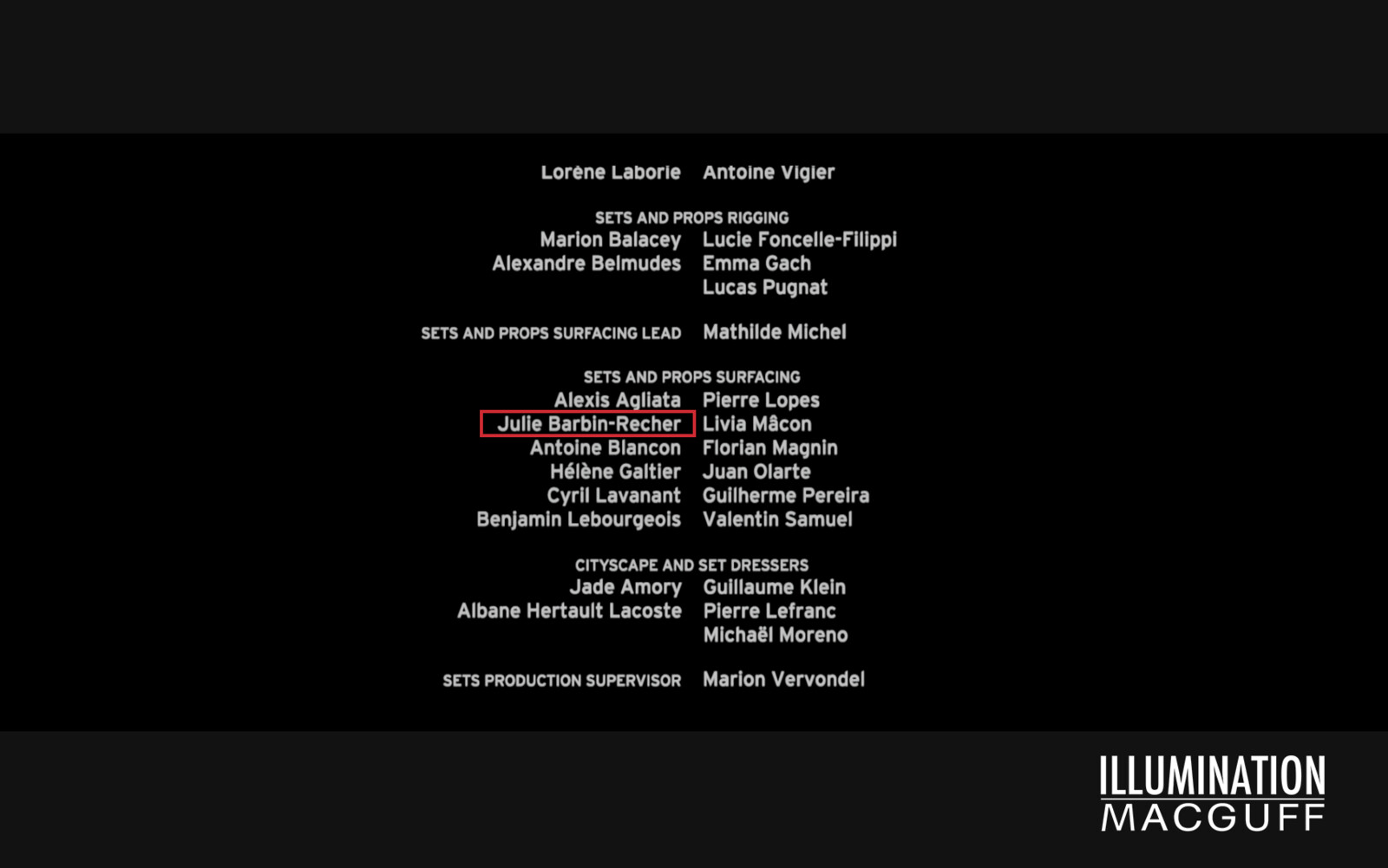 Julie Recher - Mario