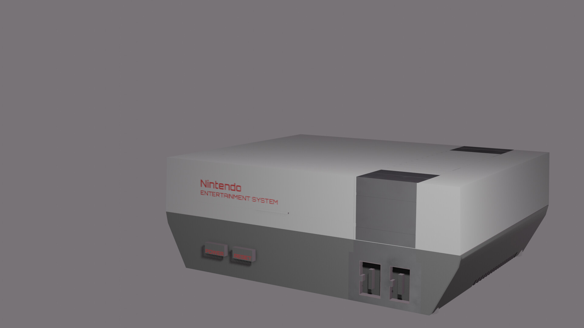 ArtStation - Nintendo NES Mini 3D Model