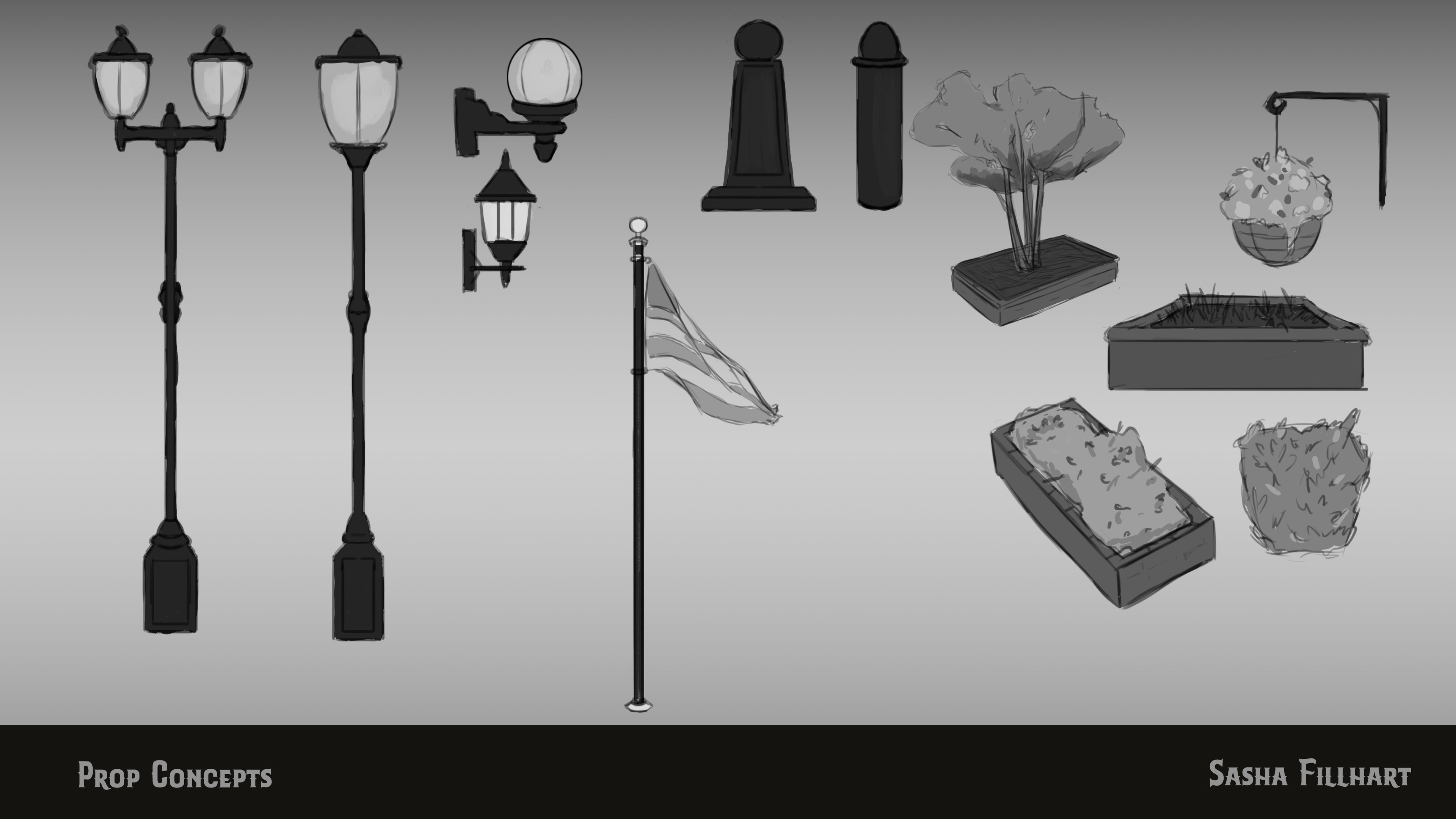 Sasha Fillhart - Prop Designs