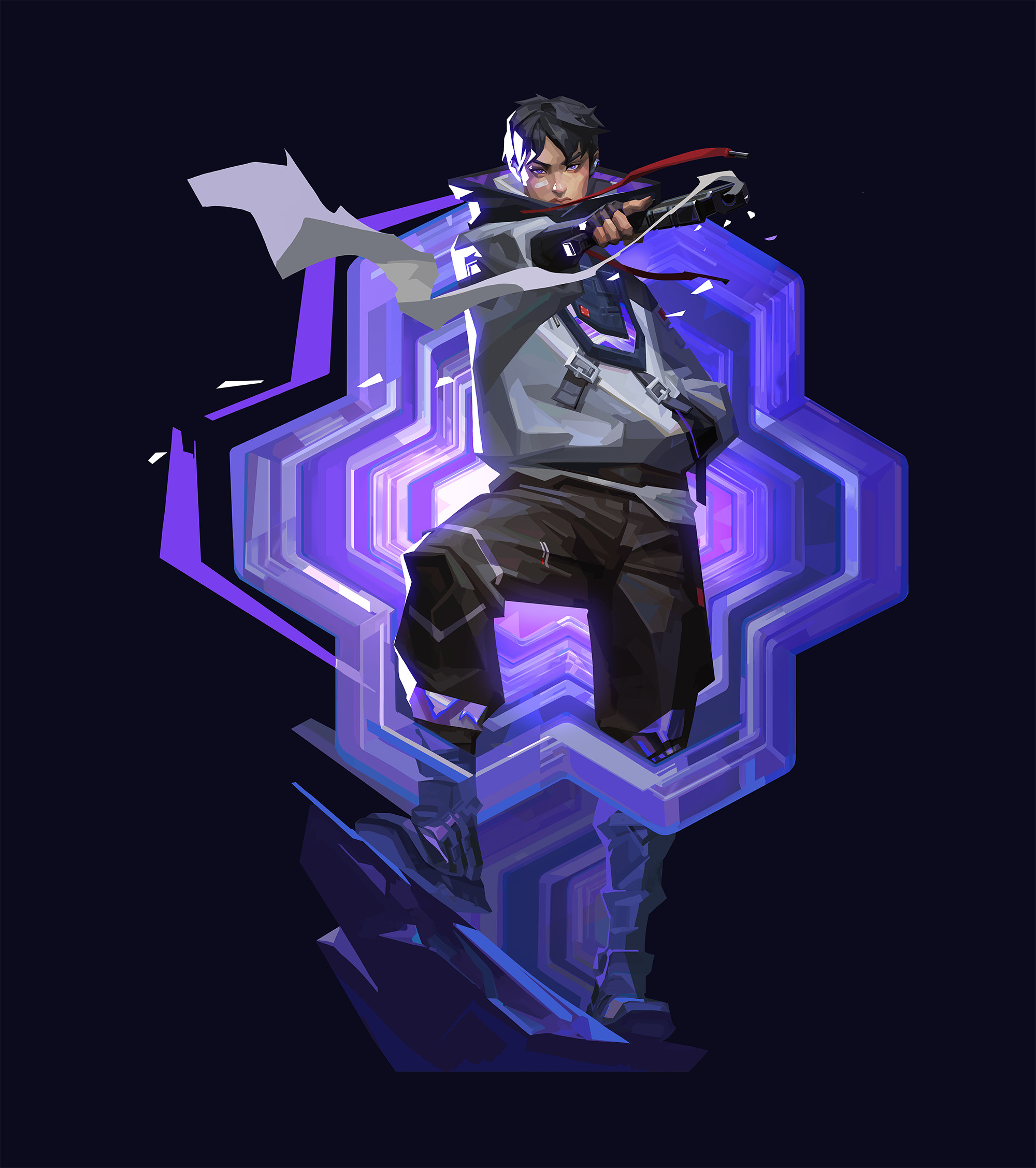 Su Ke - VALORANT agent key art. ISO