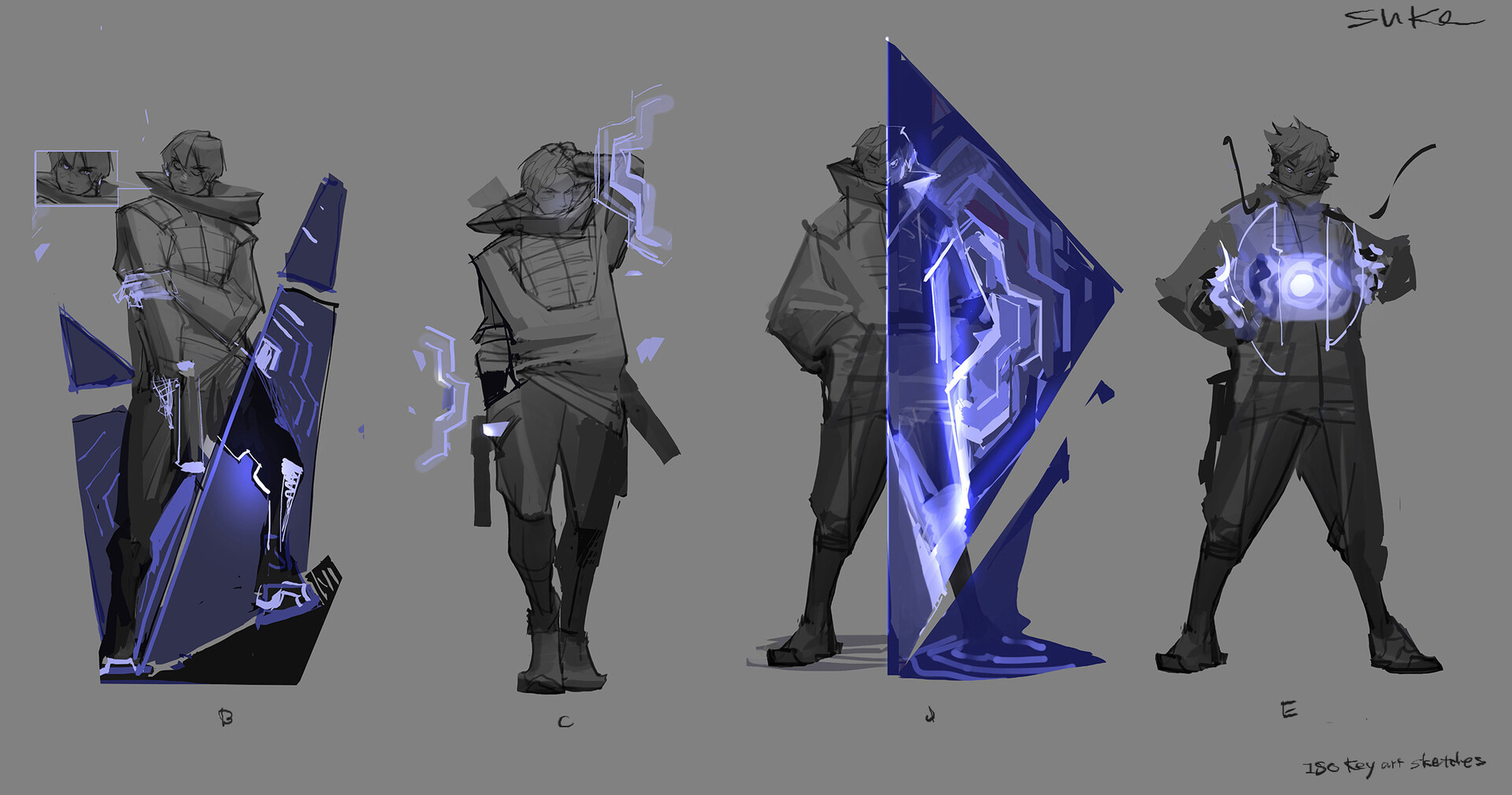 Su Ke - VALORANT agent key art. ISO