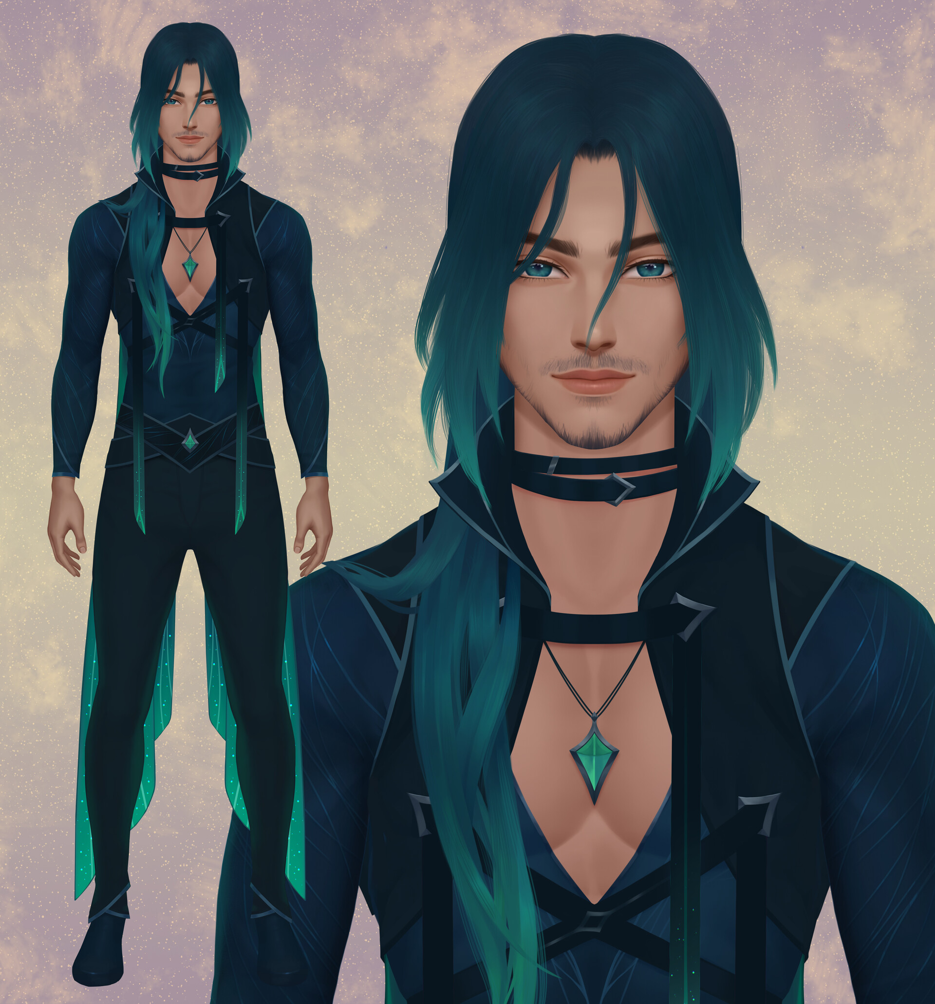 ArtStation - OC Live 2D Vtuber Model