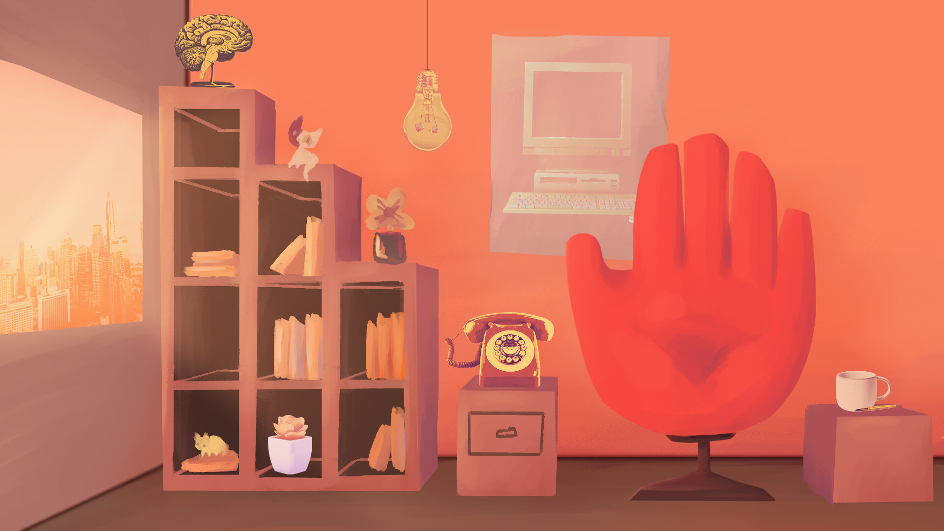 Maggie B - Weird Therapy Game Backgrounds