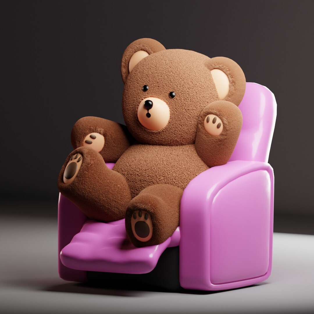 ArtStation - Sweet bear