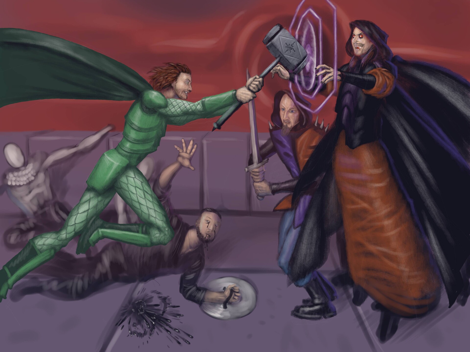 Jonathan Gee - Gloryhammer Fanart Collection