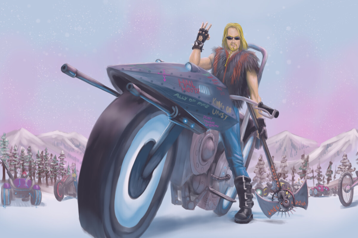 Jonathan Gee - Gloryhammer Fanart Collection