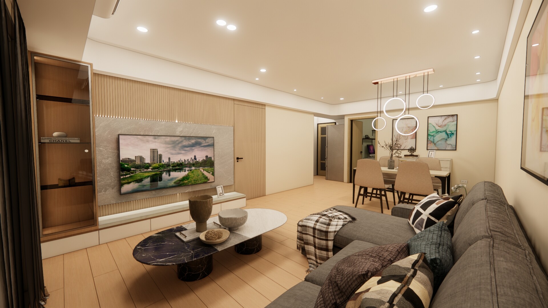 ArtStation - living room_1025