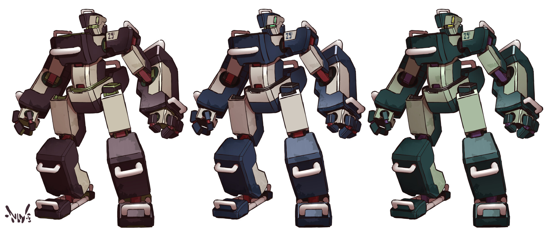 ArtStation - Mech Sketches (2020)