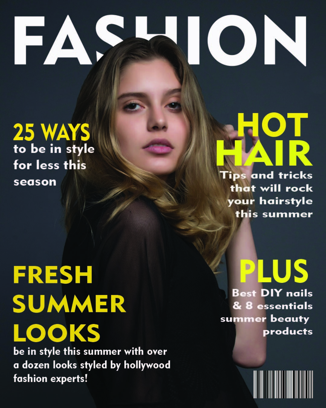 ArtStation - Pages of Elegance: Magazine Design Project