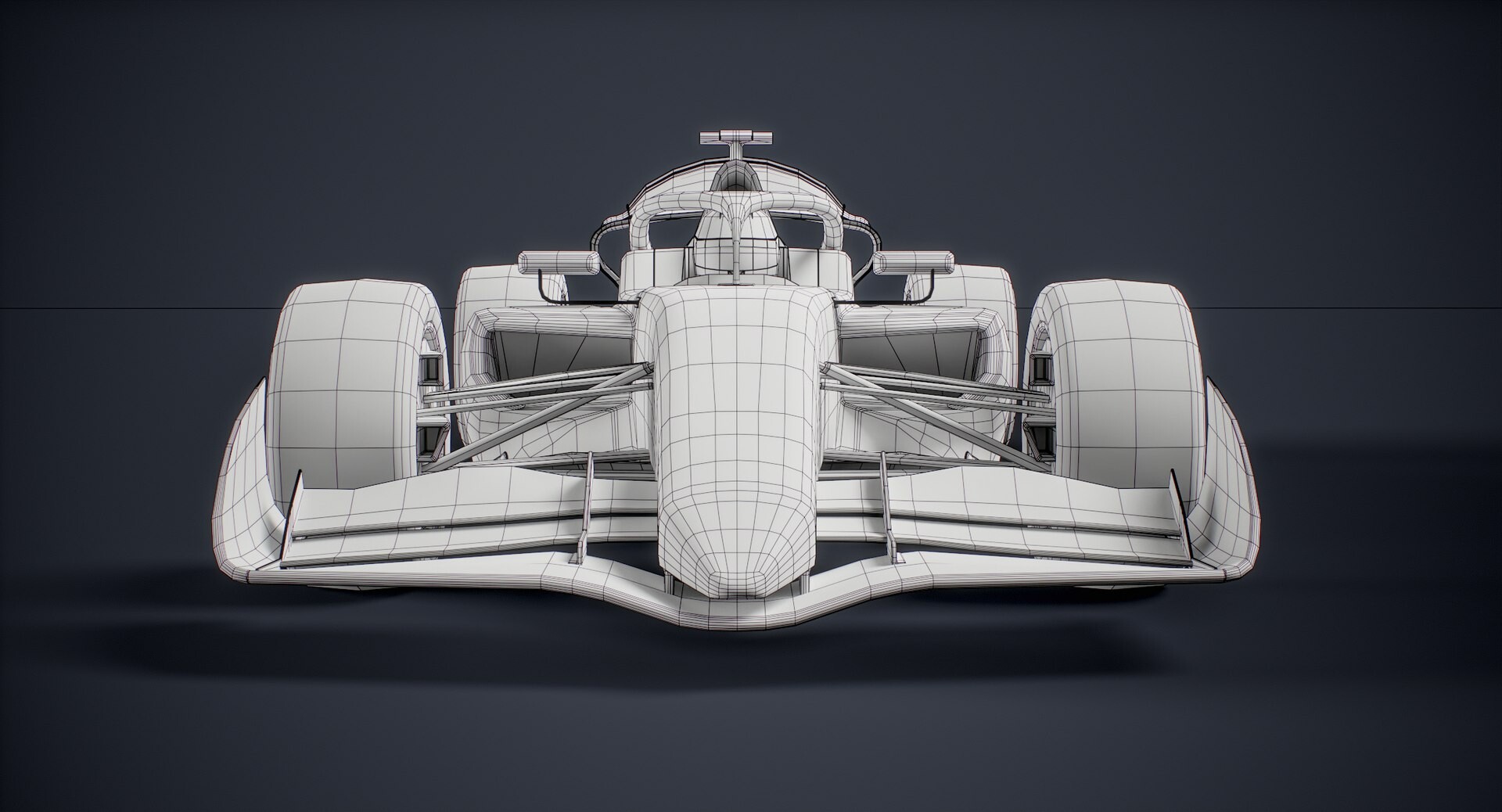 OpticalDreamSoft - Dallara F2 2024 Formula 2 Race Car White Mockup PBR ...