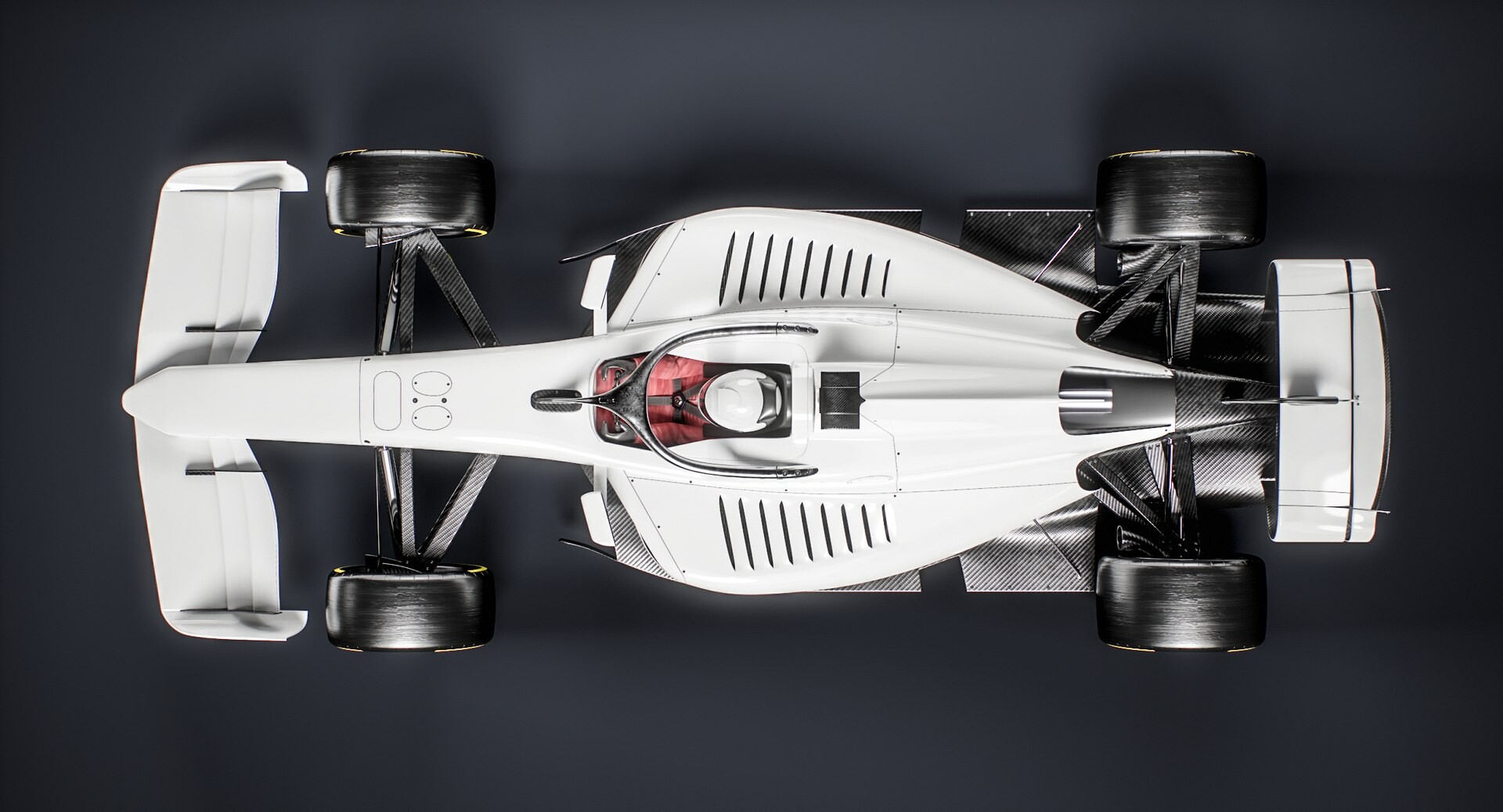OpticalDreamSoft - Dallara F2 2024 Formula 2 Race Car White Mockup PBR ...