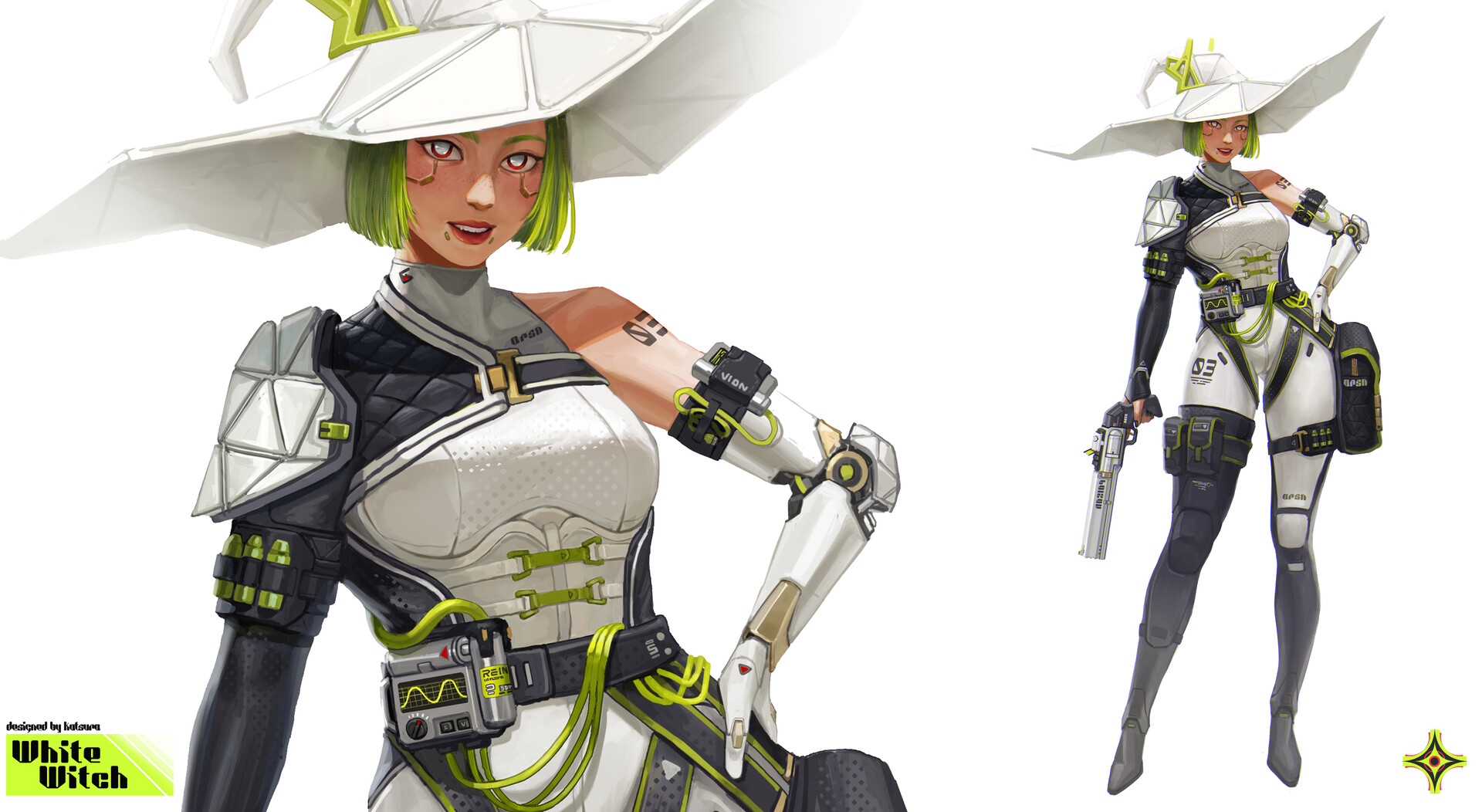 ArtStation - white witch