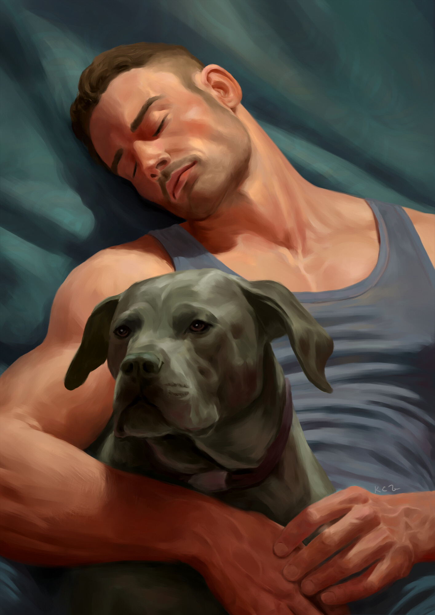 ArtStation - Peaceful Slumber: Guardian of Dreams