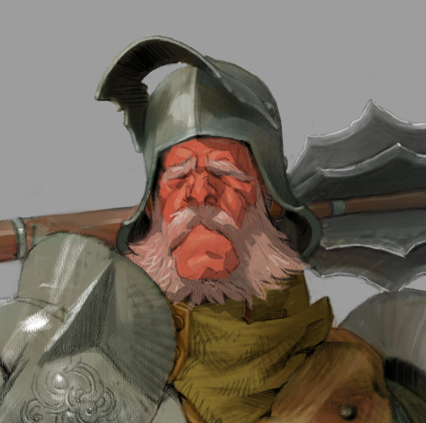 ArtStation - Old Soldier