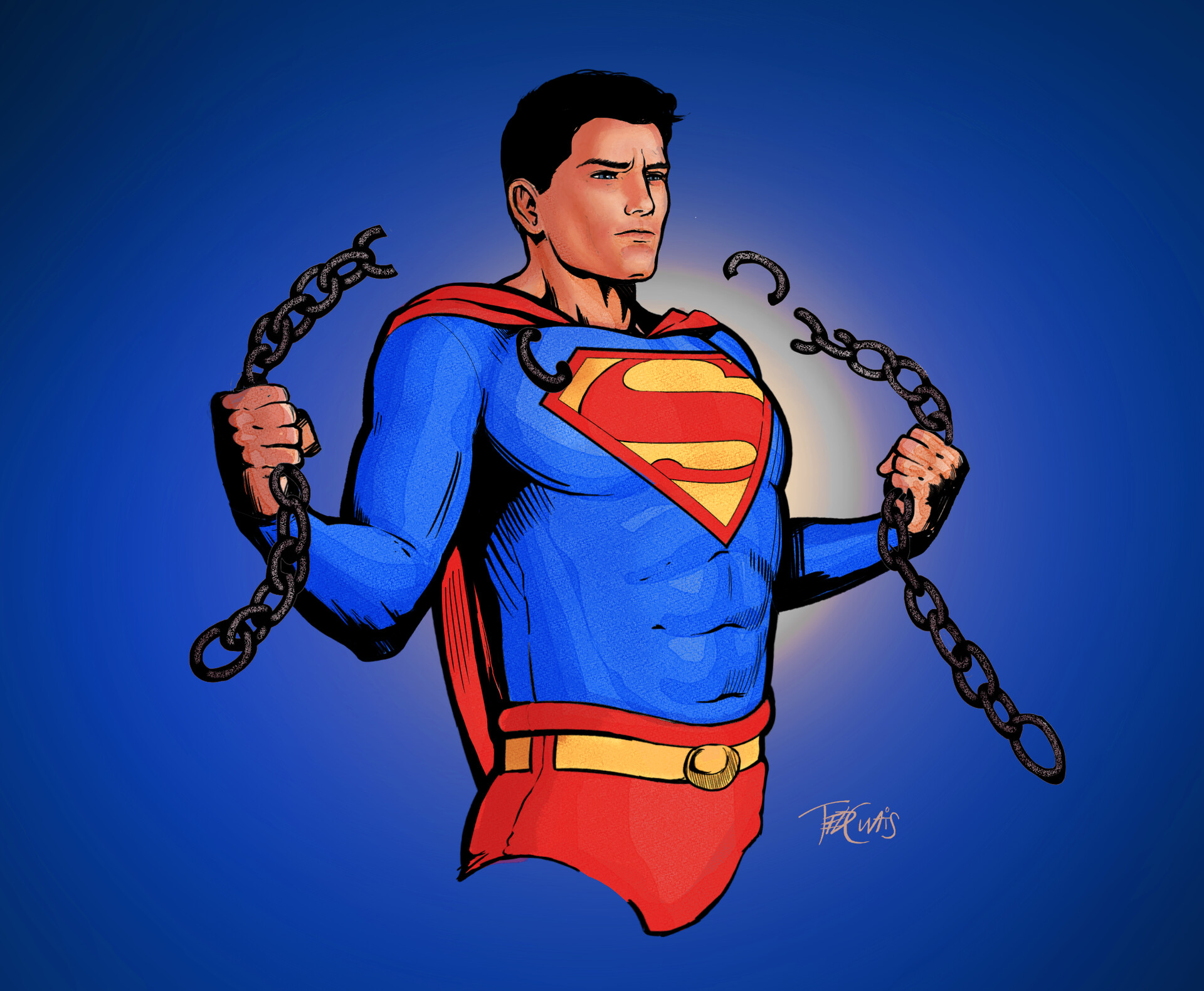 ArtStation - Inktober 2023: Day 21 - Chains