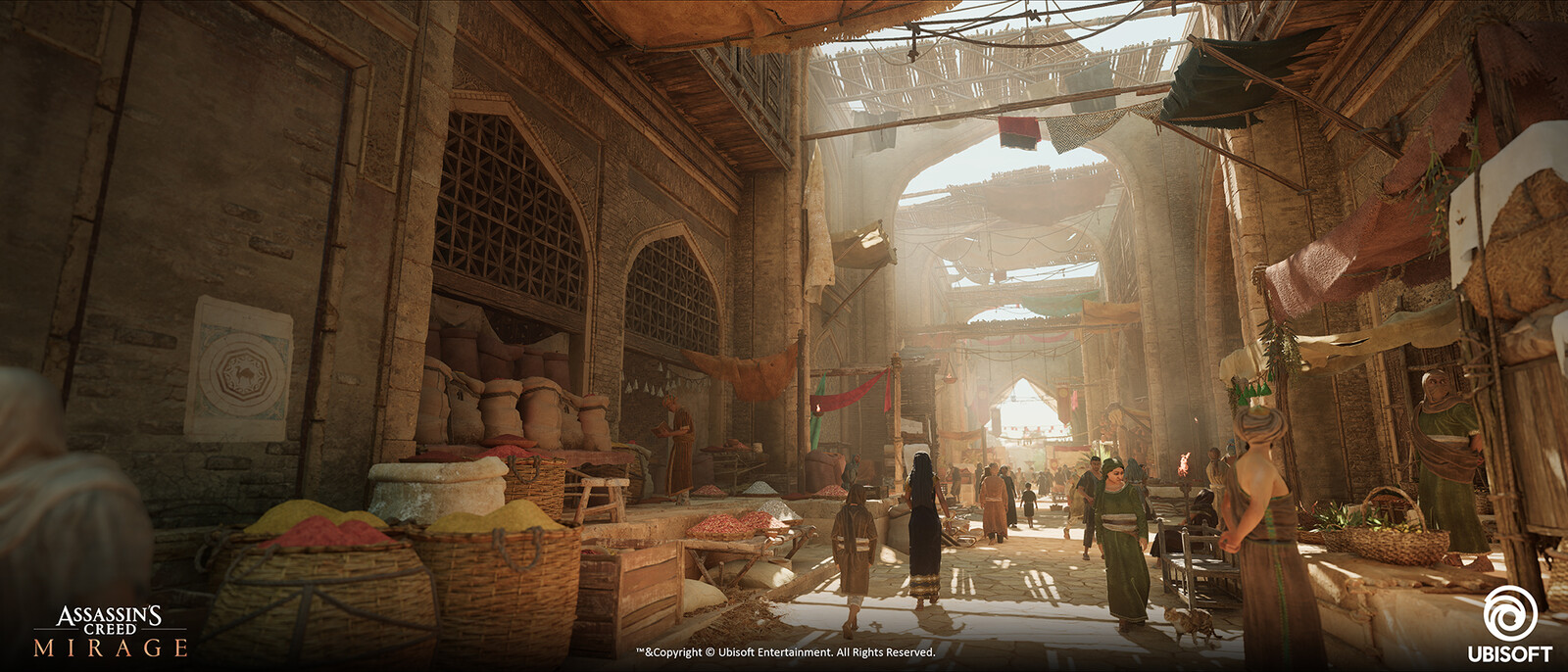 Janice Leng - Assassin's Creed Mirage: The Grand Bazaar - Open Air Markets