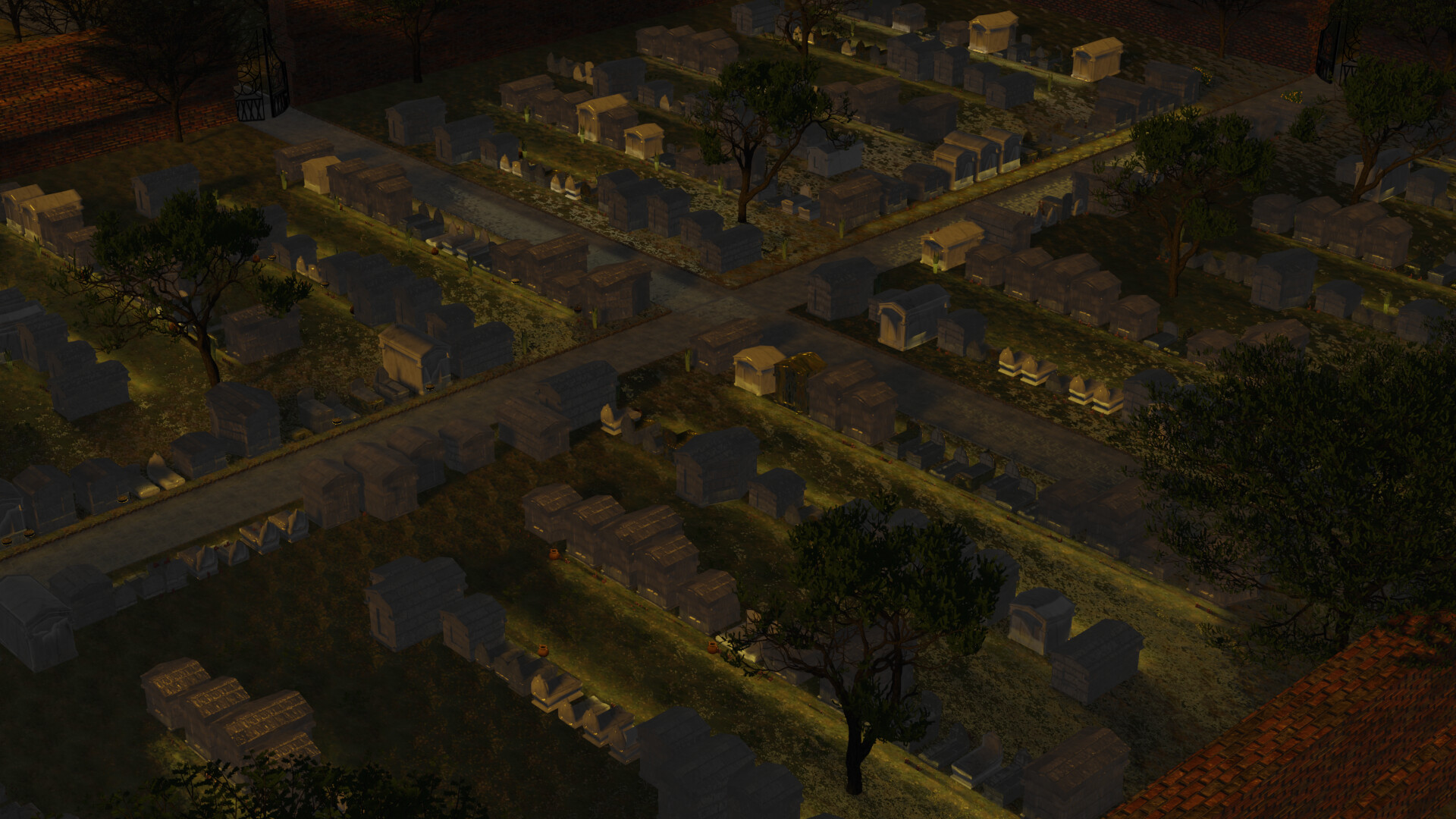 ArtStation - Building a cemetery in Blender