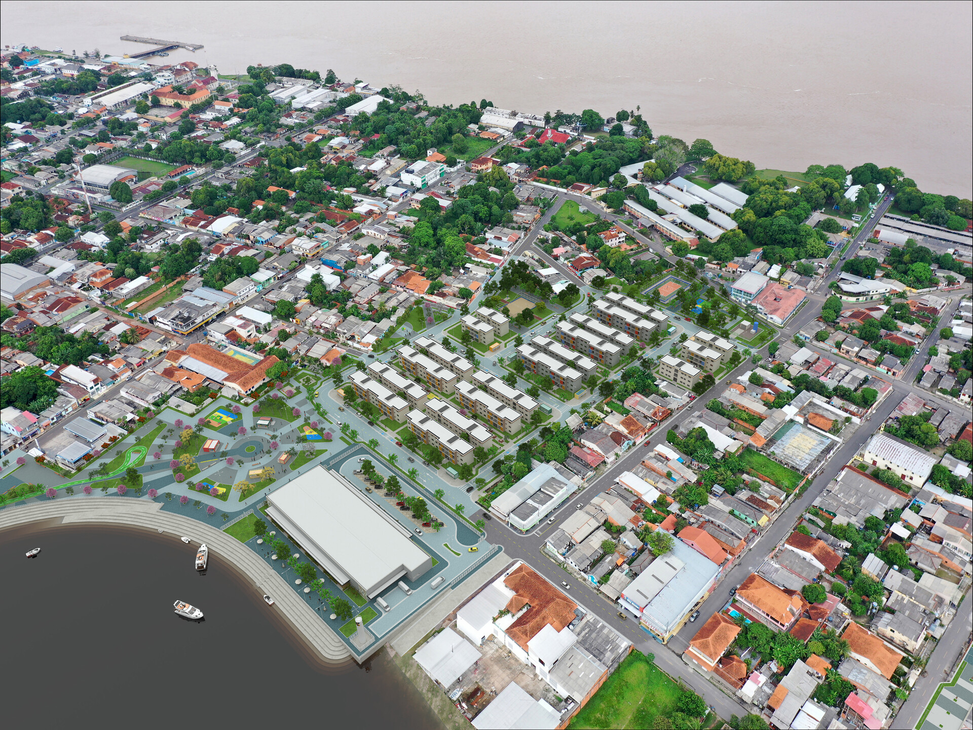 ArtStation - Urban_plan- PARINTINS