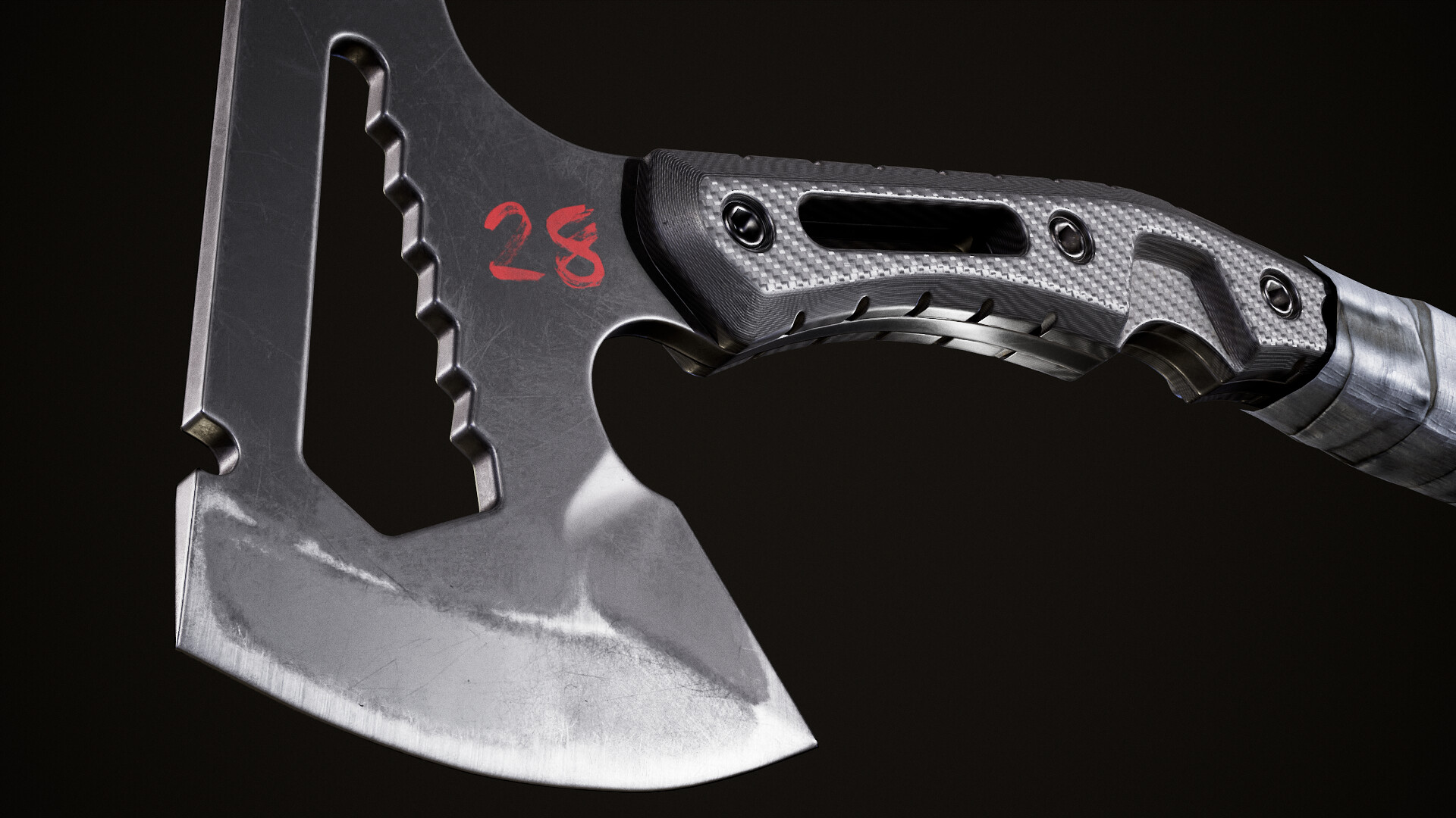 ArtStation - Tactical axe