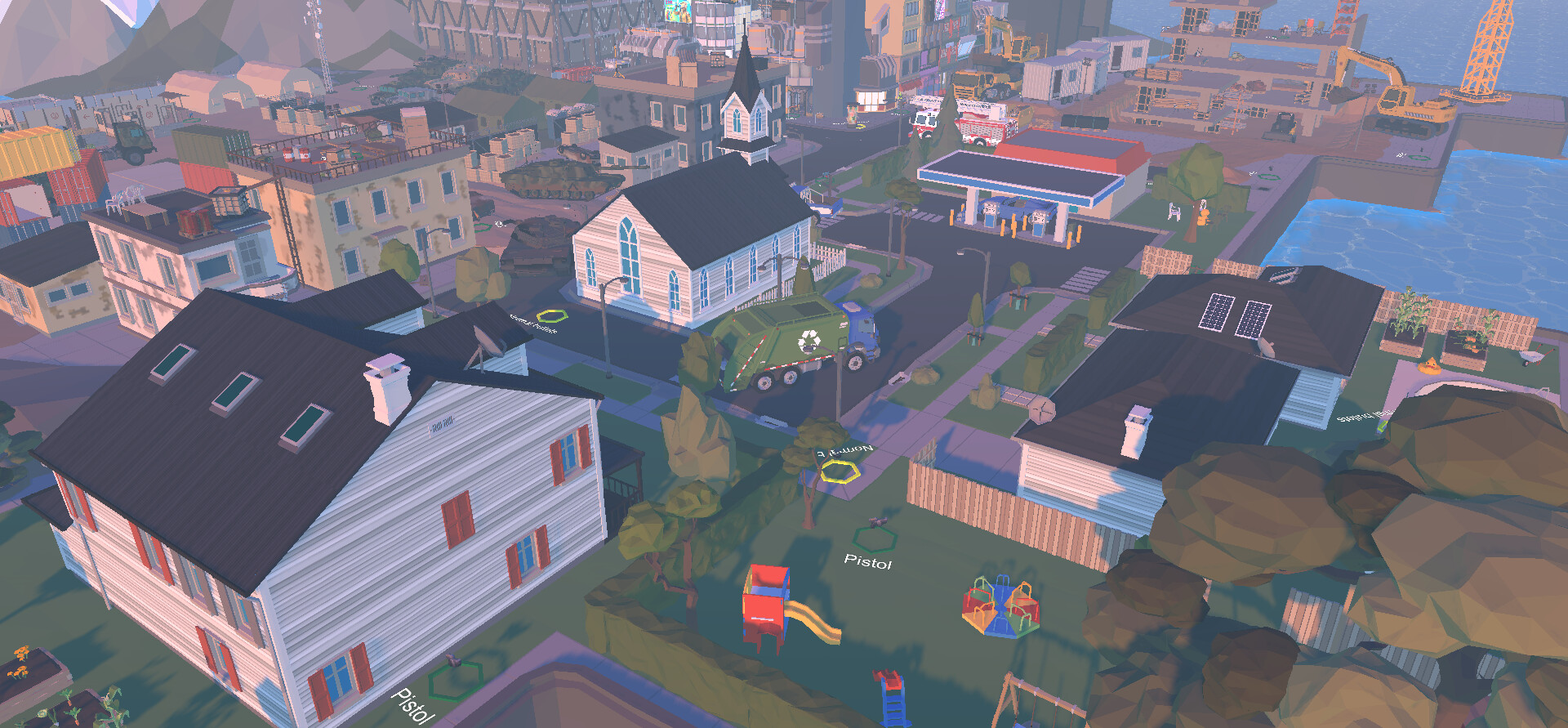 ArtStation - Prototype of a shooter map for mobile