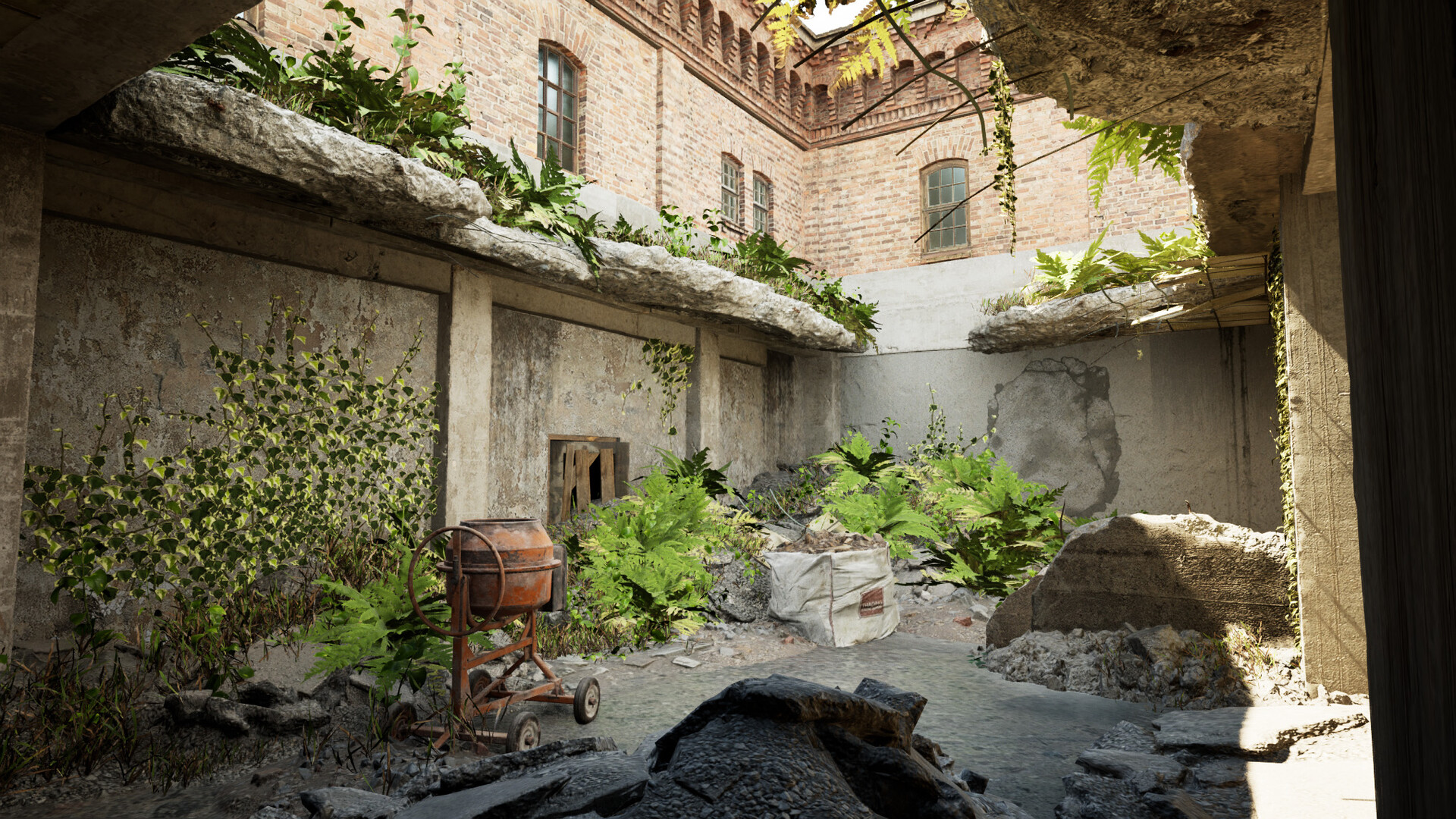 ArtStation - Unreal Engine 5.3 Lvl design. Abandoned construction site
