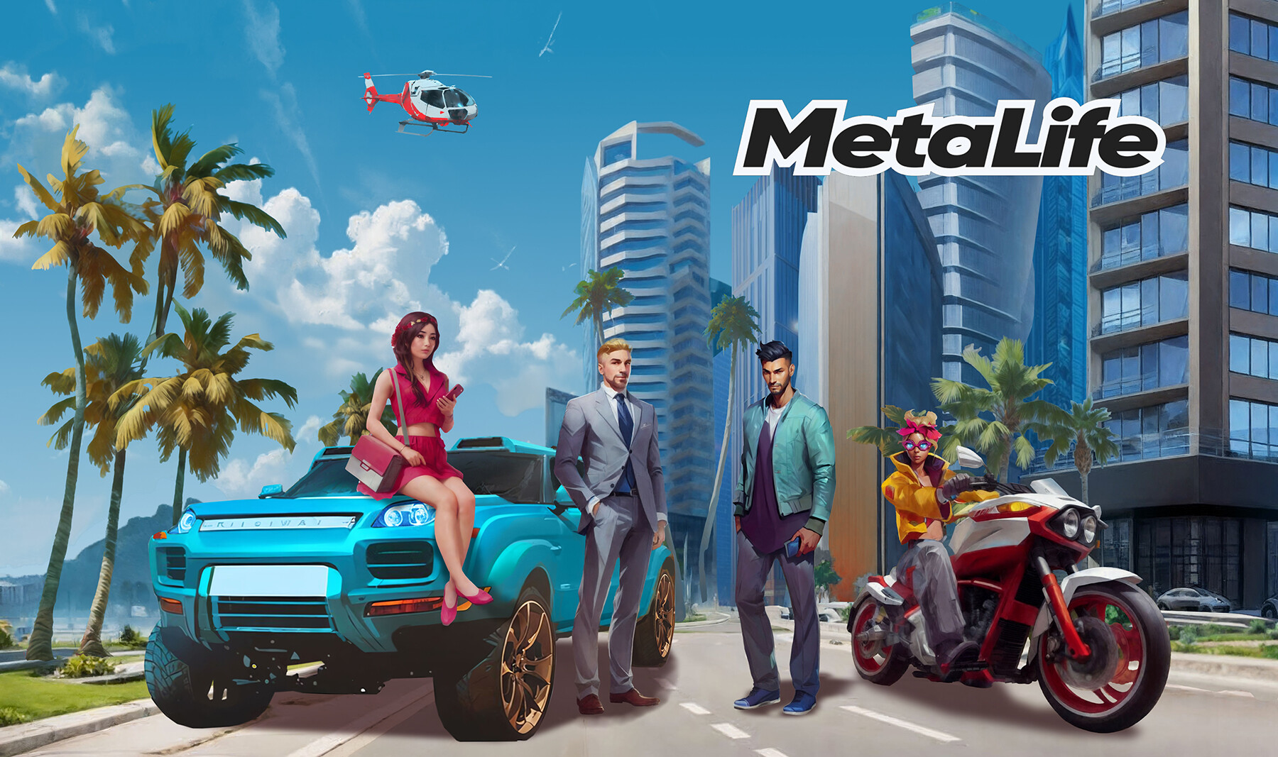 ArtStation - Metalife loading screen